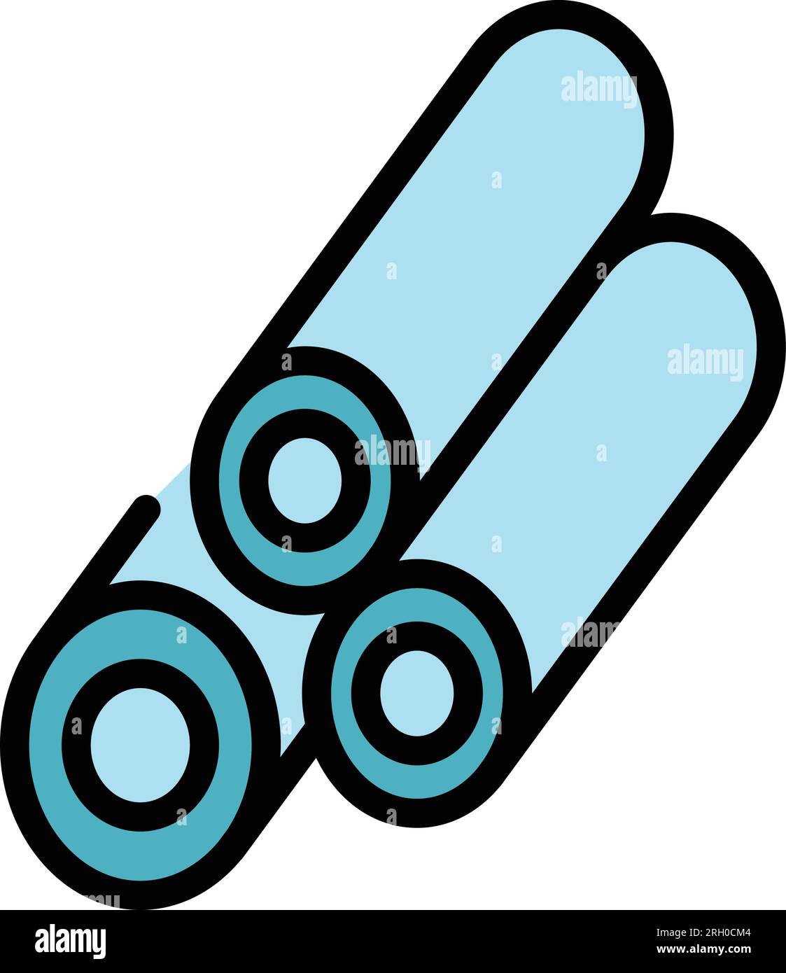 Aluminium material icon outline vector. Car wheel. Alloy jdm color flat ...