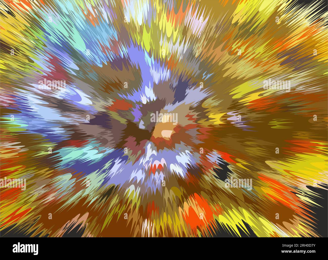 Colorful explosion - abstract background for textiles or prints ...