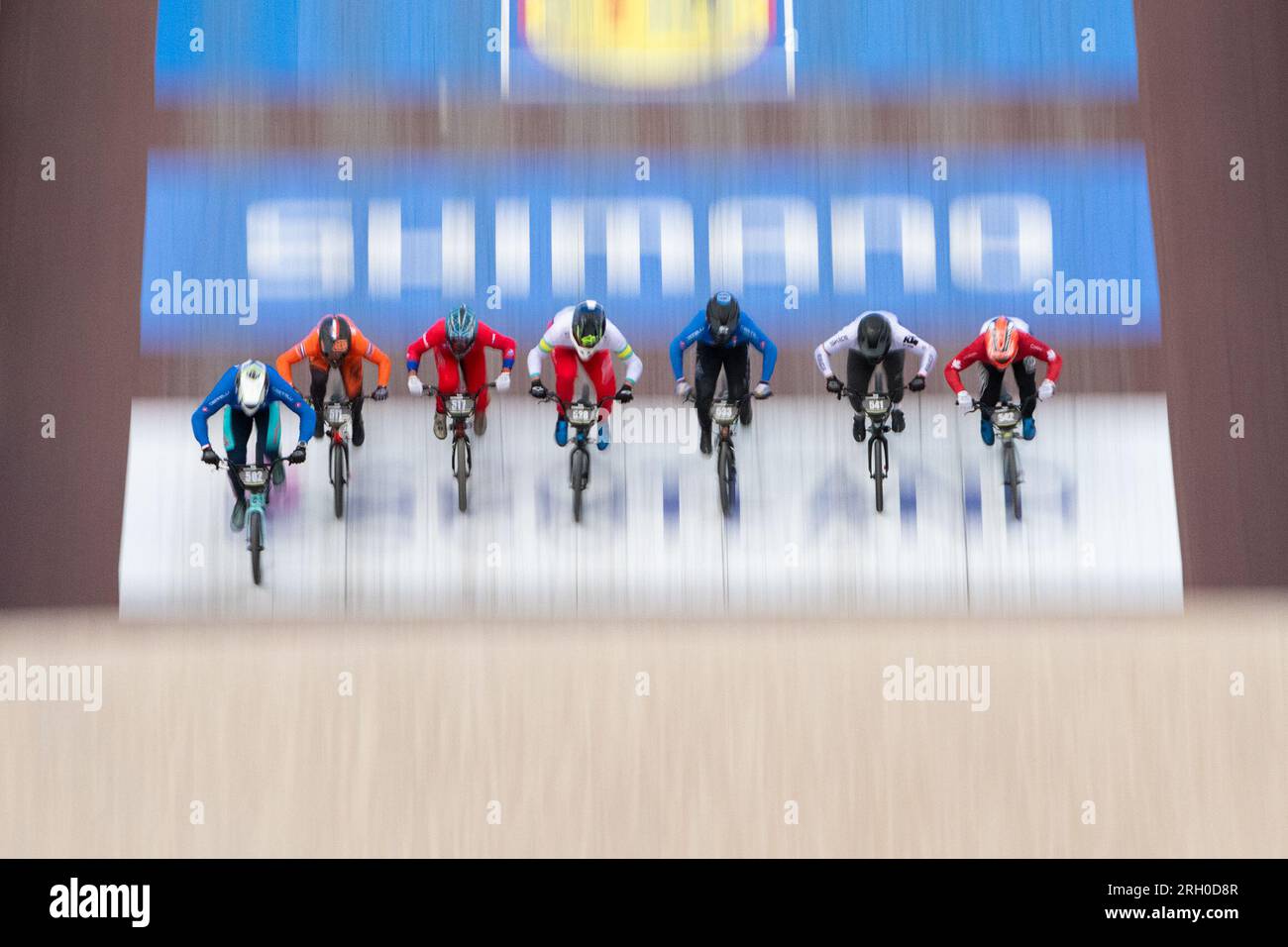 Glasgow BMX Centre, Glasgow, Scotland, UK. 12th Aug, 2023. UCI Cycling ...