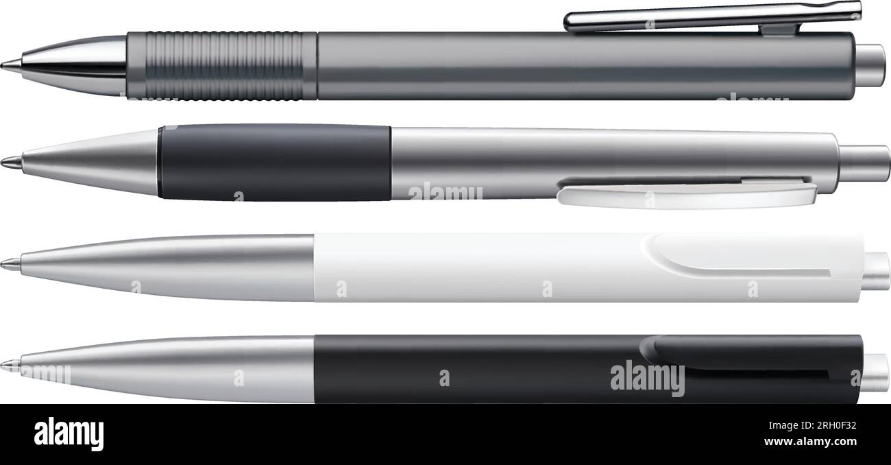 Illustration pens Stock Vector Images - Alamy