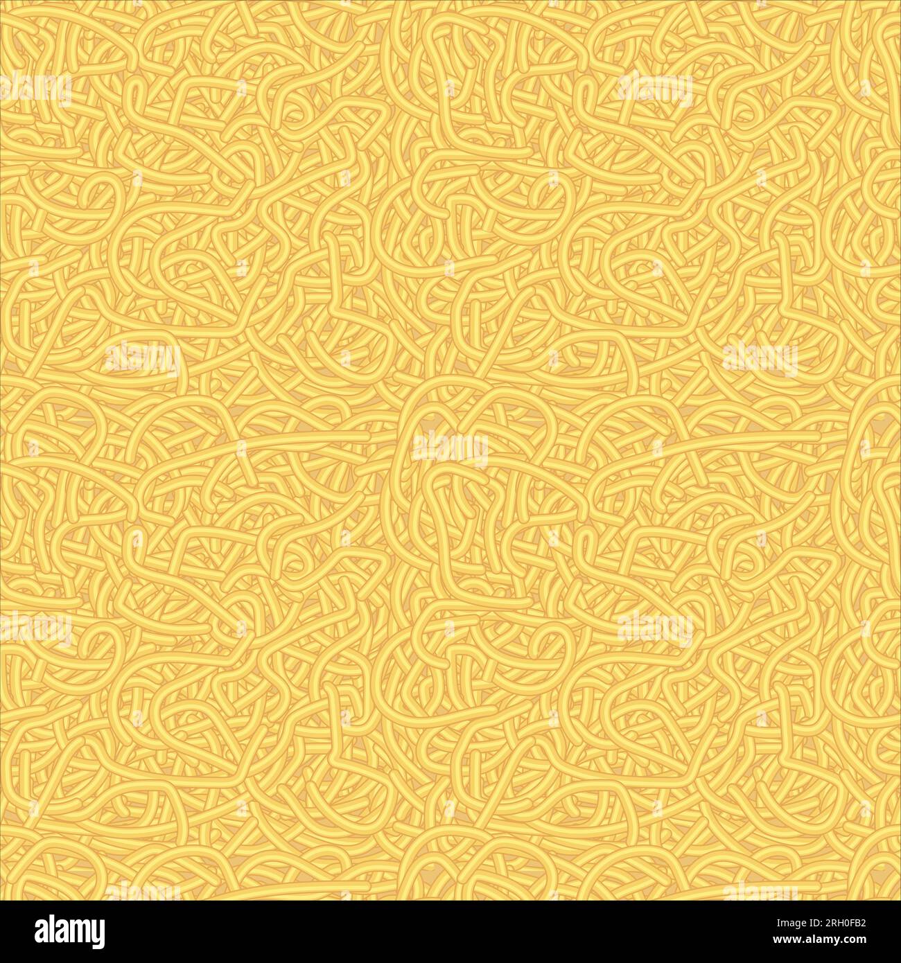 ramen noodle seamless pattern background. Stock vector illustration in ...