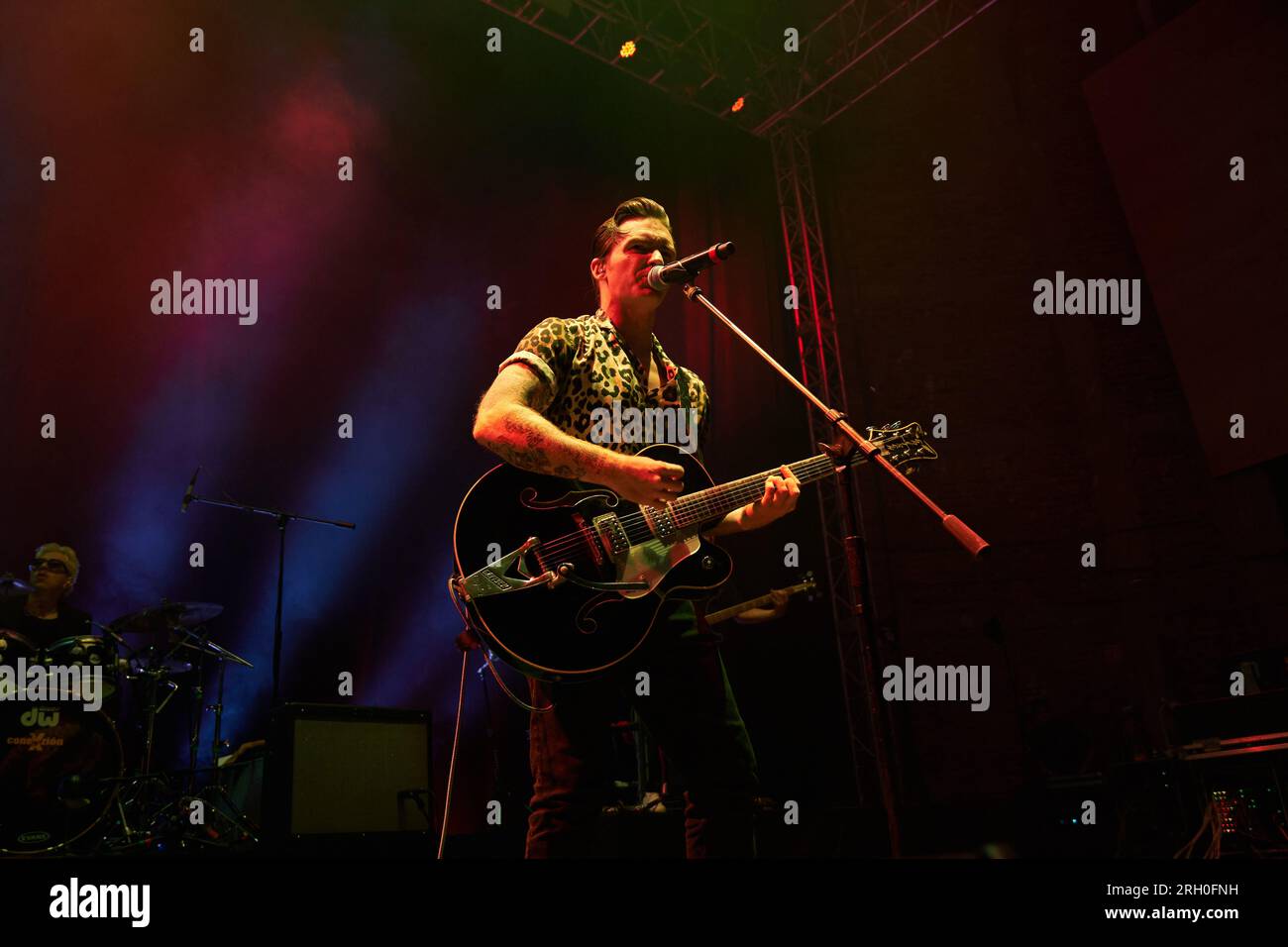 Mexico City, Mexico. 11th Aug, 2023. American singer Drake Bell ...