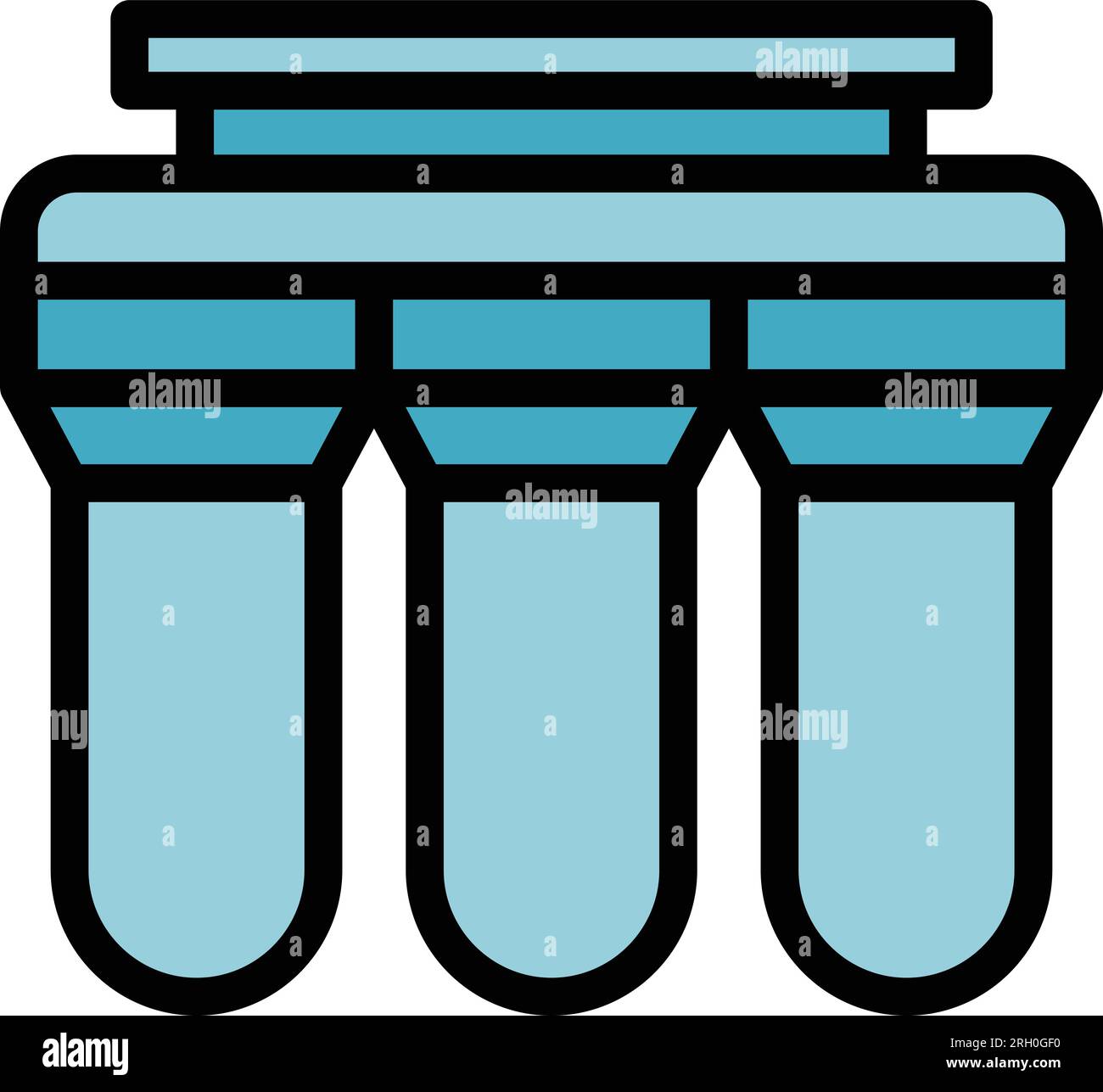 Purification system icon outline vector. Water filter. Plant equipment ...
