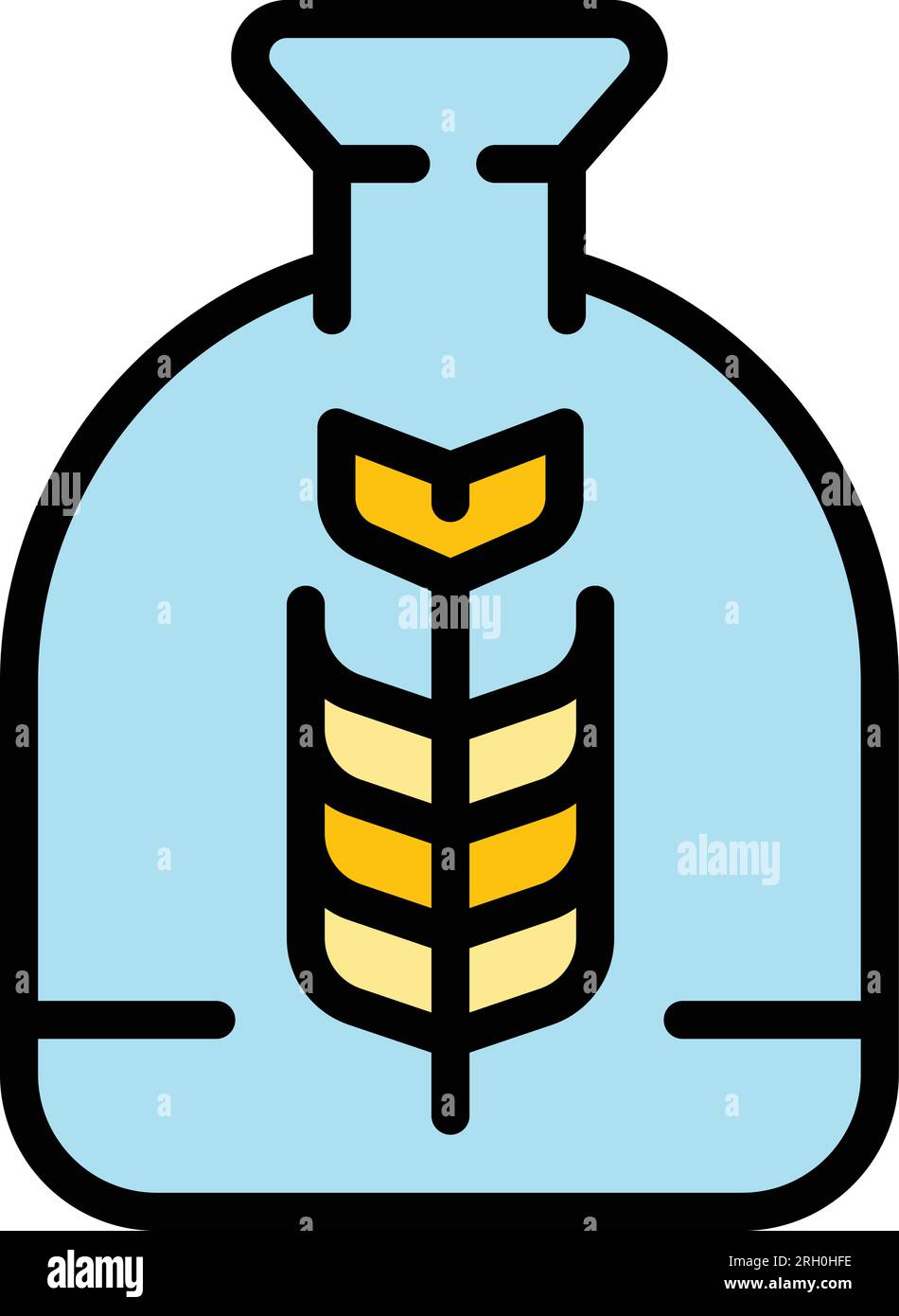 Rice bag large Stock Vector Images - Alamy