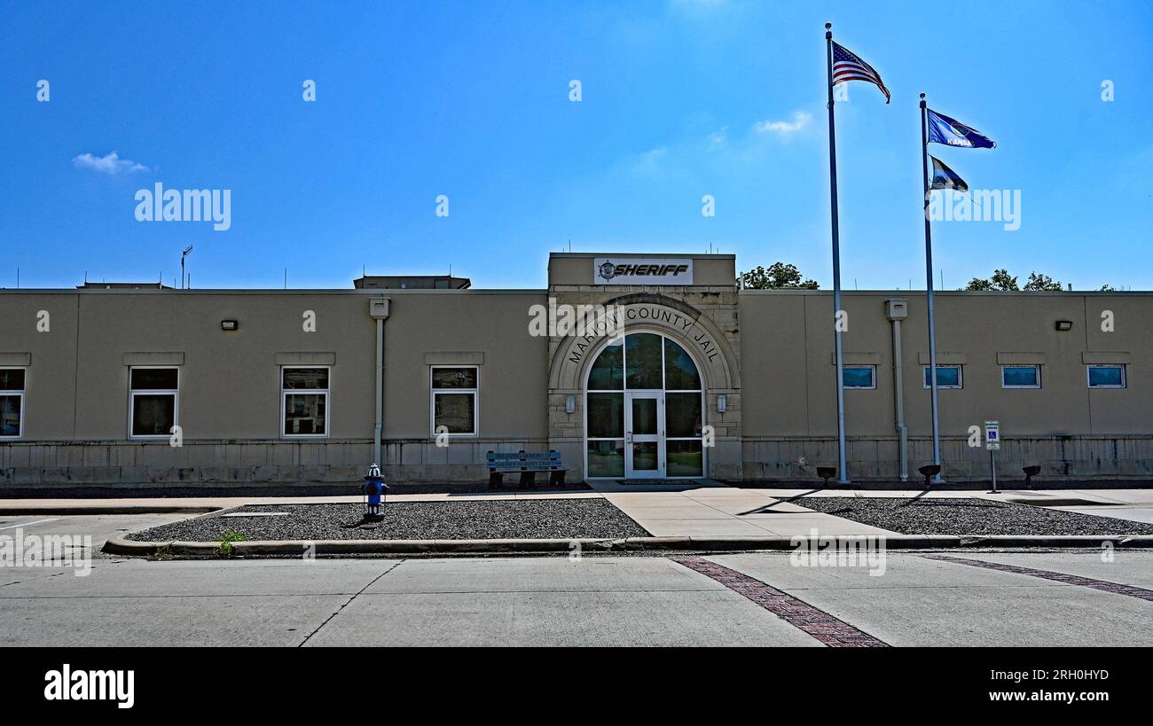 MARION, KANSAS - AUGUST 12,2023 In an unprecedented raid Friday, local ...