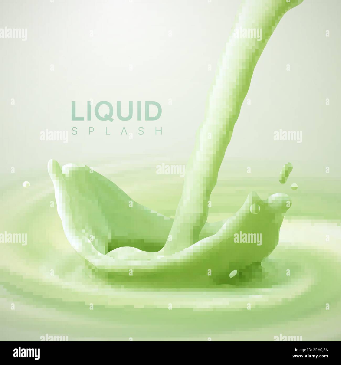Milk tea splash vector vectors Stock Vector Images - Alamy