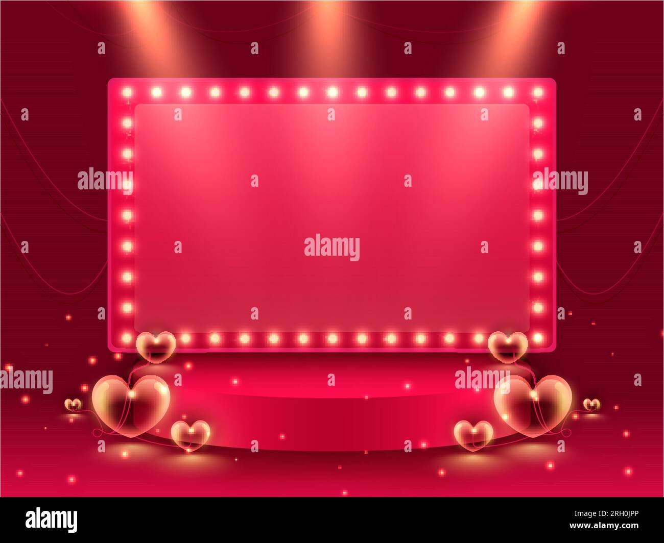 Pink marquee Stock Vector Images - Alamy