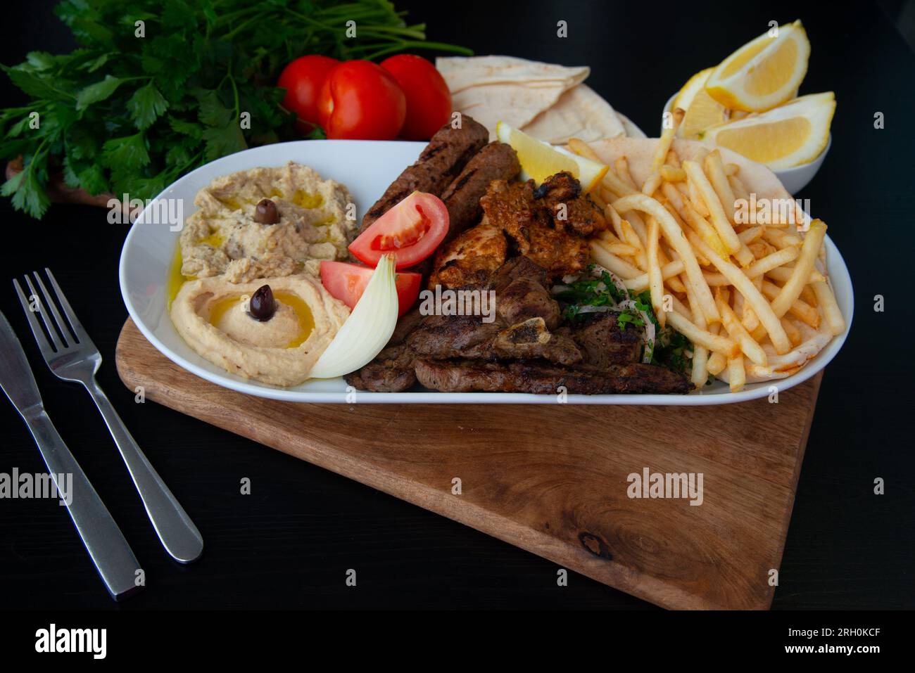 The Western food in display for the photo shoot in Tokyo, Japan ...