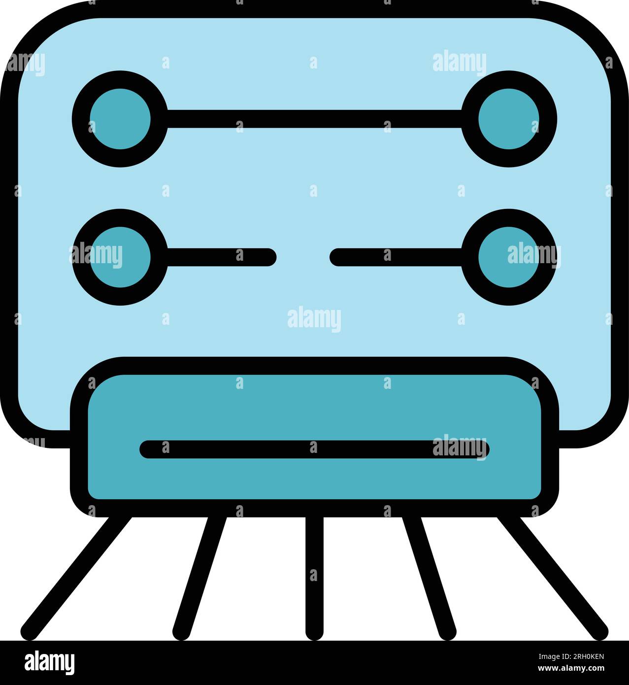Touchless hand dryer Stock Vector Images - Alamy