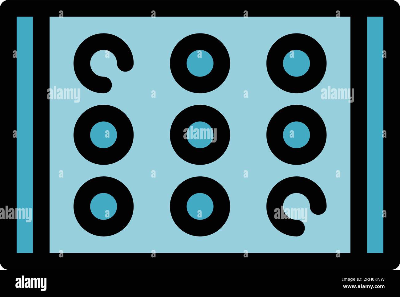 Tv wall mount icon Stock Vector Images - Alamy