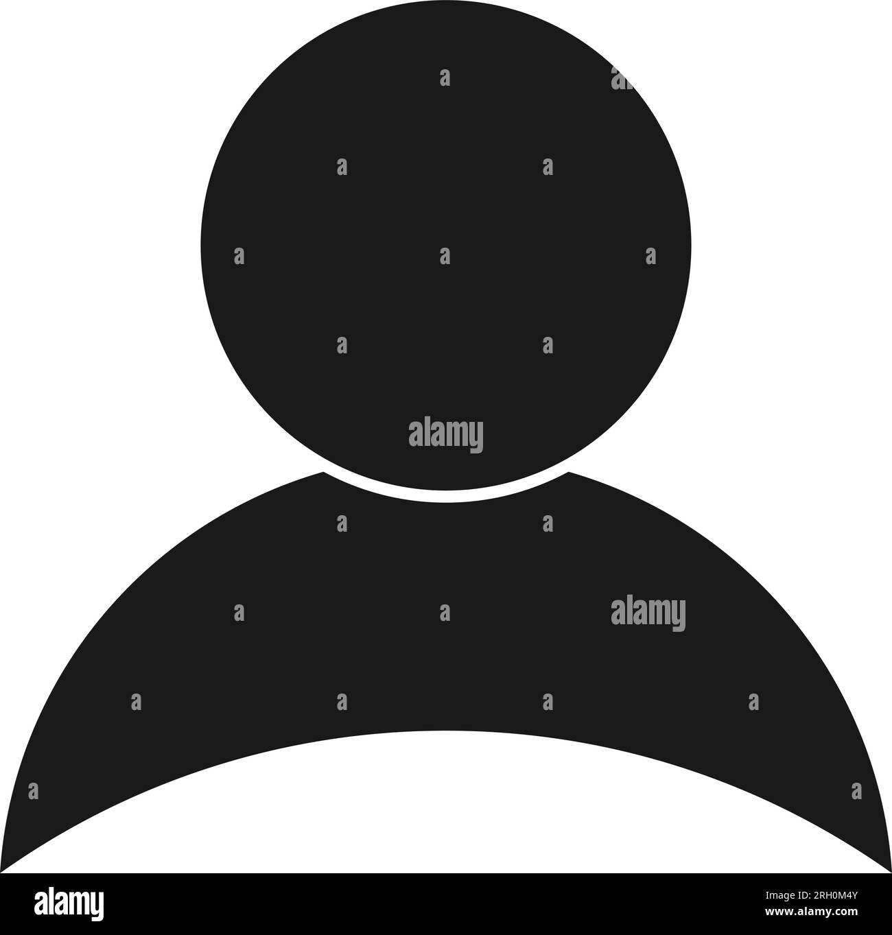 half body person icon vector illustration design Stock Vector Image ...