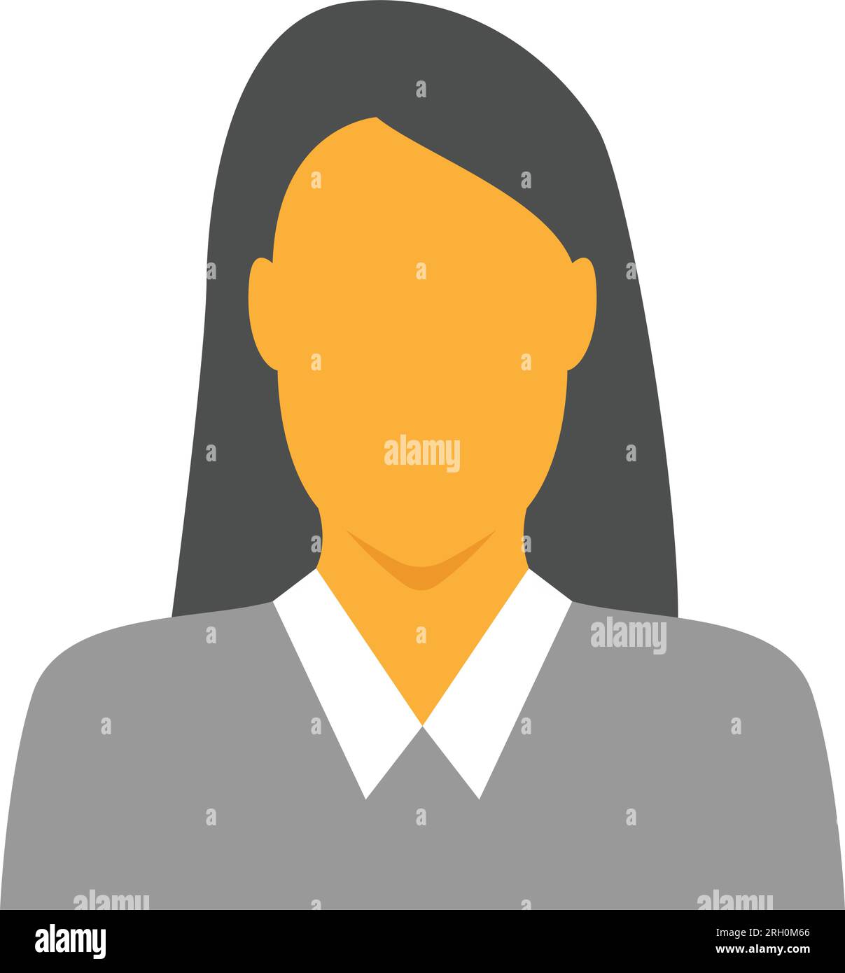 Portrait half body Stock Vector Images - Alamy