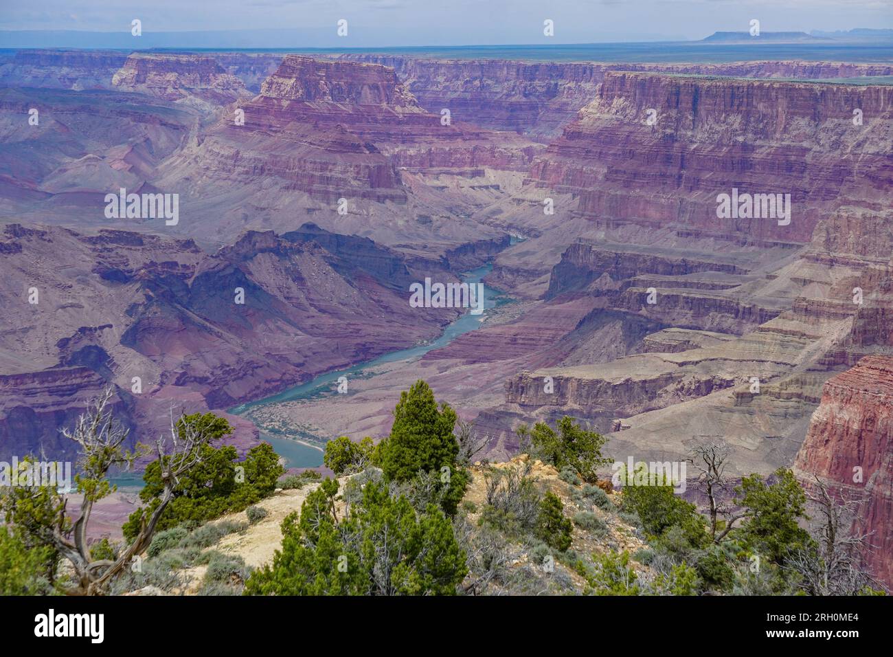 Grand Canyon National Park, Arizona: The Colorado River flowing through ...