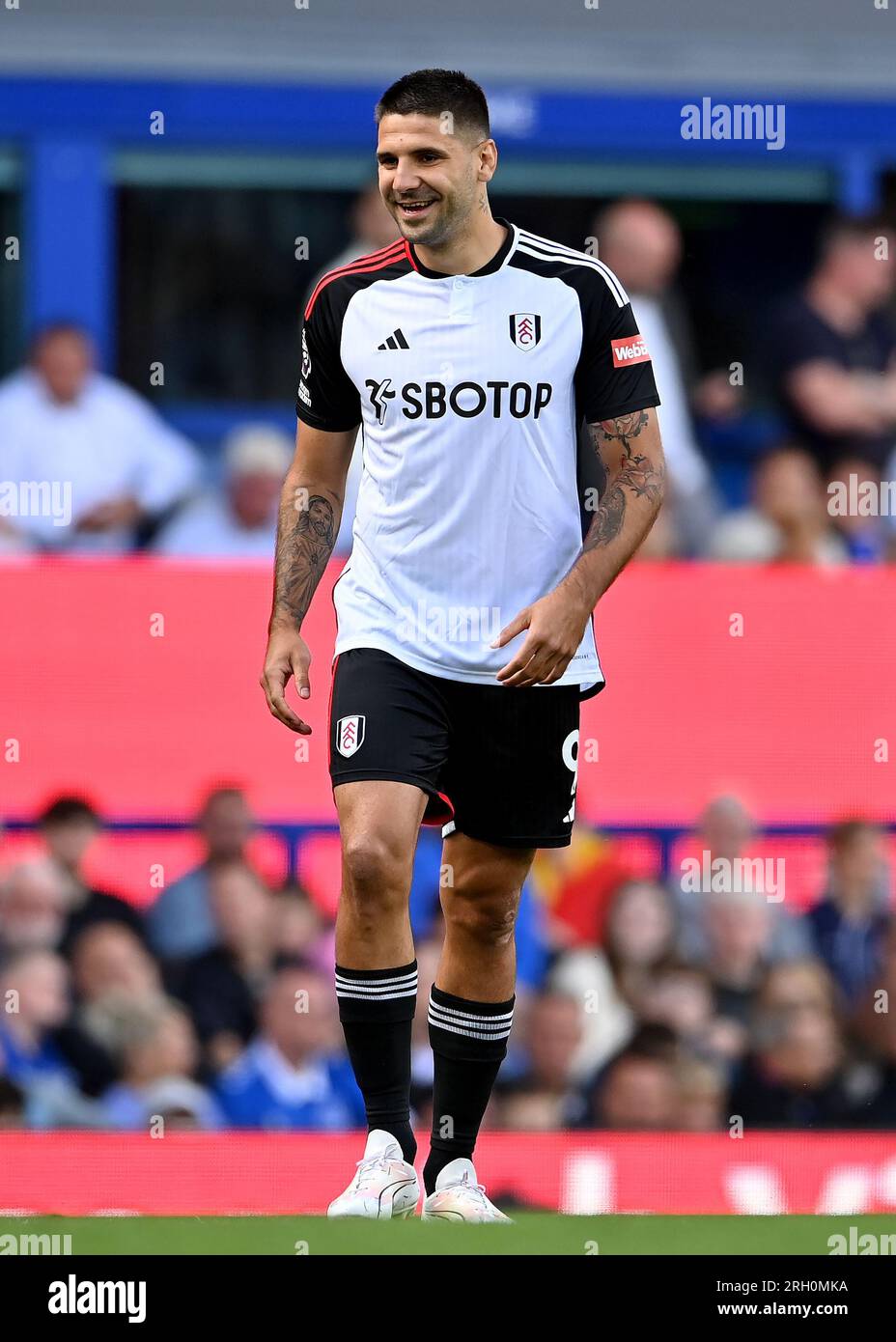 Aleksandar mitrovic liverpool hi-res stock photography and images - Alamy