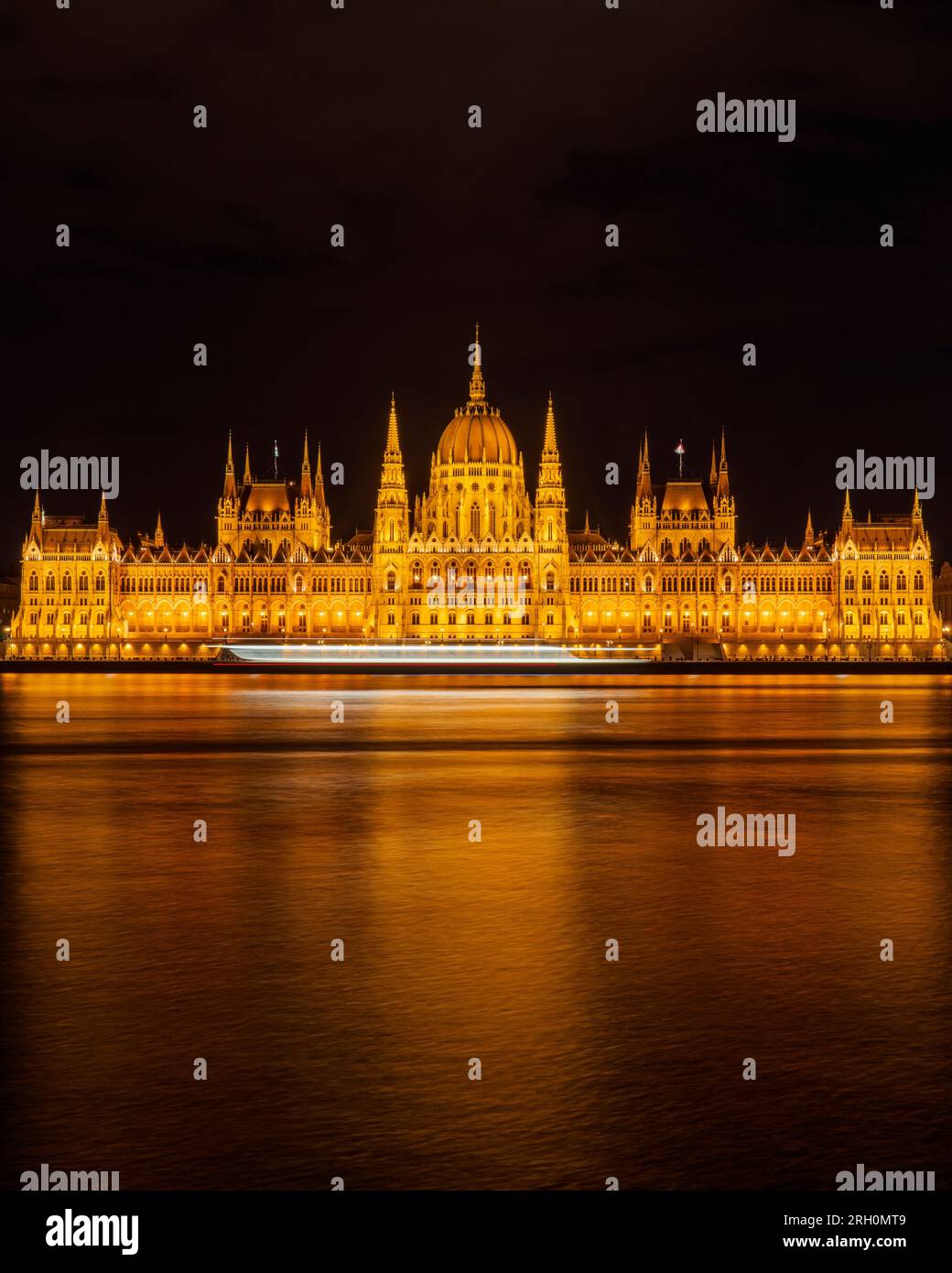 Hungary's Parliament Building Illuminates the Danube's Beauty Stock ...