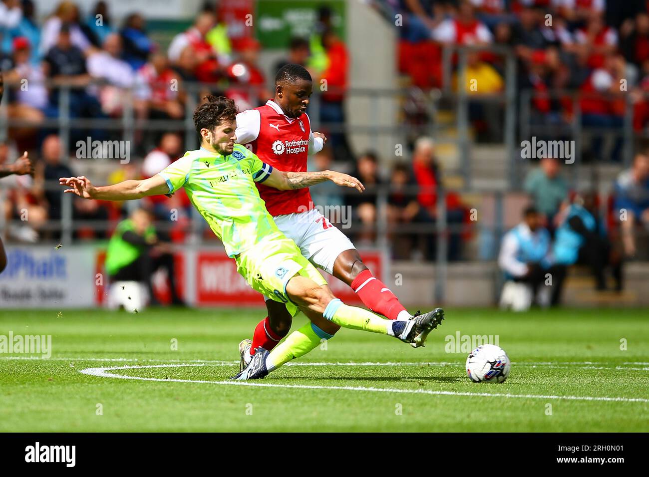 AESSEAL New York Stadium, Rotherham, England - 12th August 2023 Hakeem ...