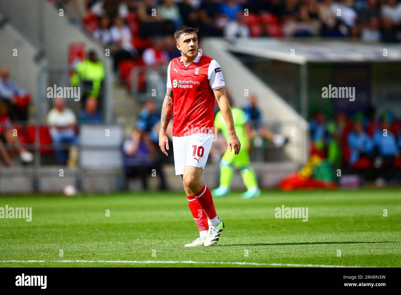 AESSEAL New York Stadium, Rotherham, England - 12th August 2023 Jordan ...