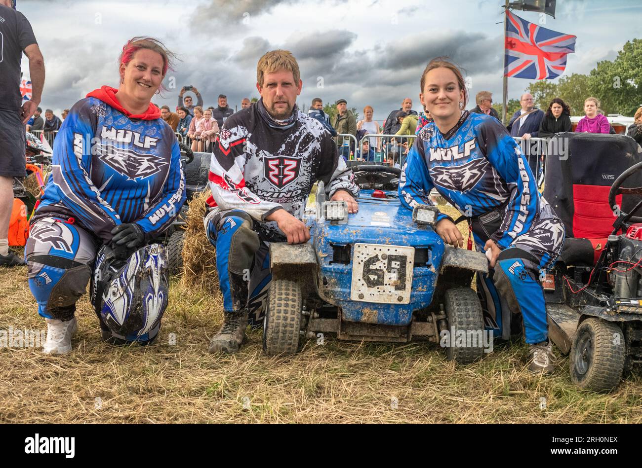 The three drivers in Team Phoenix, the only team with female racing ...