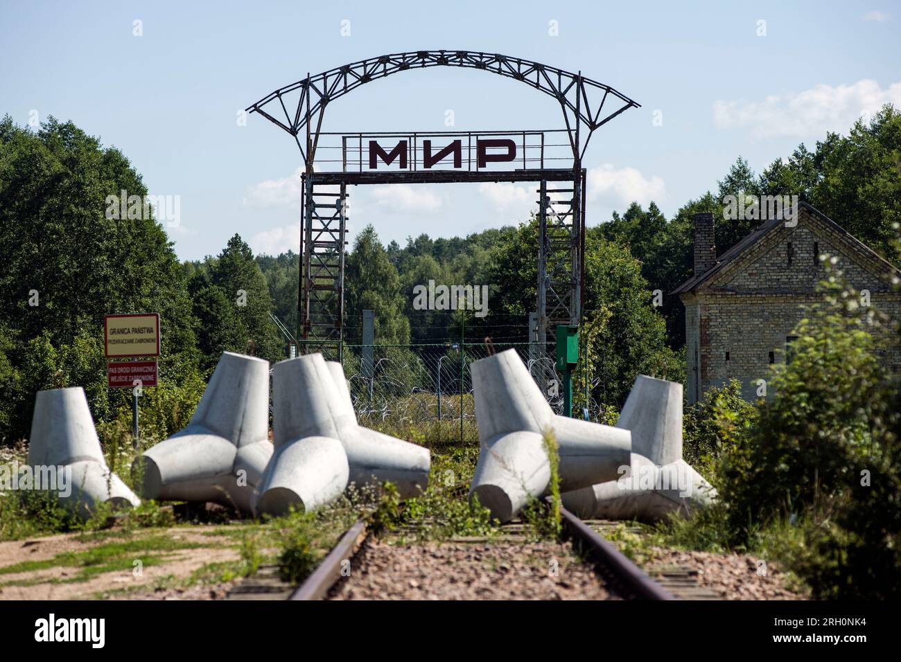 Polish belarusian railway border hi-res stock photography and images ...