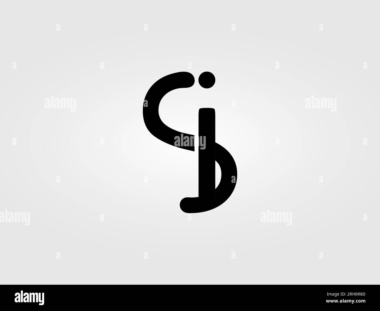 Initial SI letter Logo Design vector Template. Monogram, lettermark SI ...