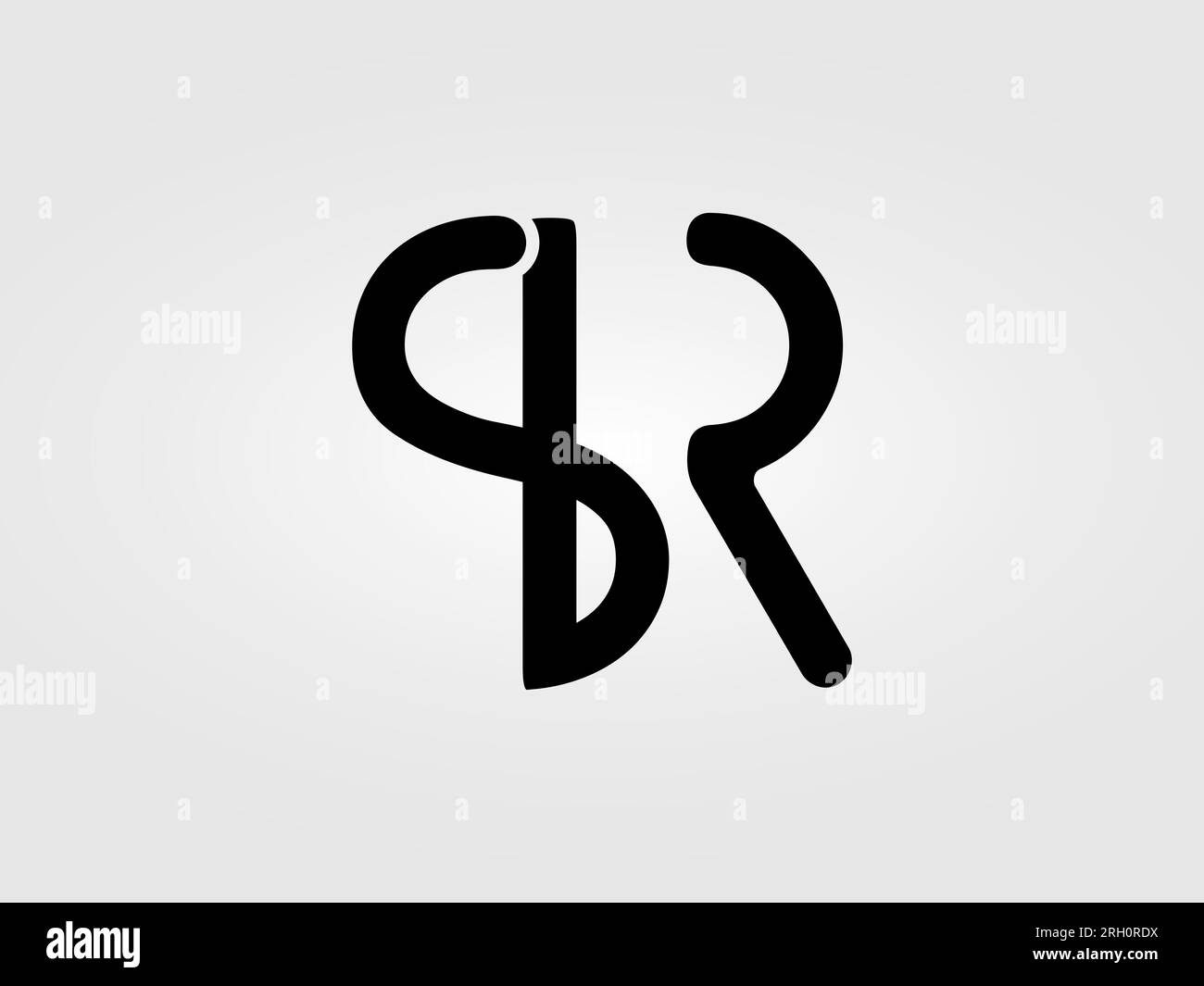 Initial SR letter Logo Design vector Template. Monogram, lettermark SR ...