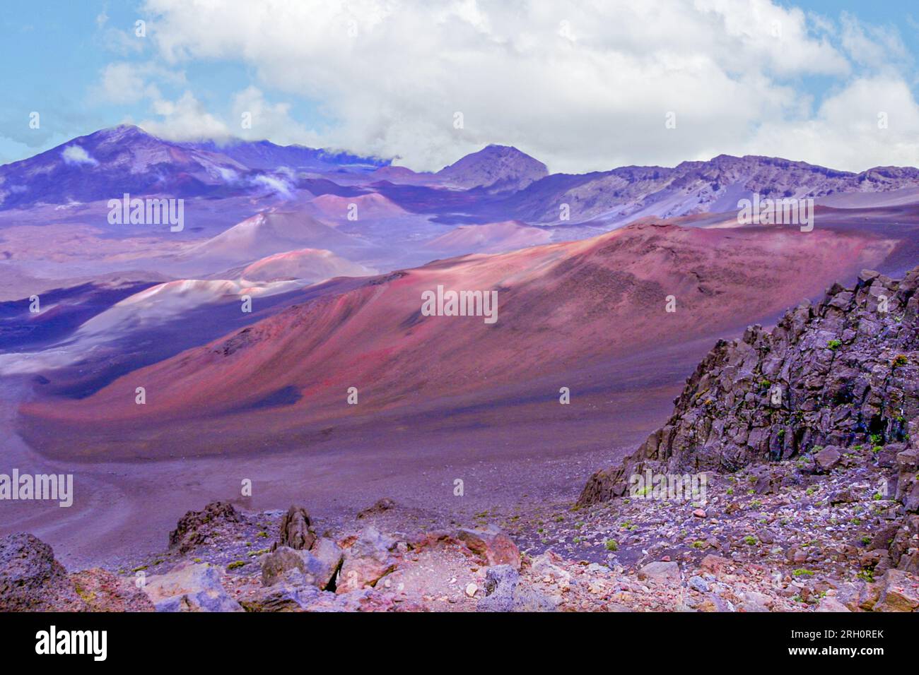 Haleakala is massive, active shield volcano that forms more than 75% of ...
