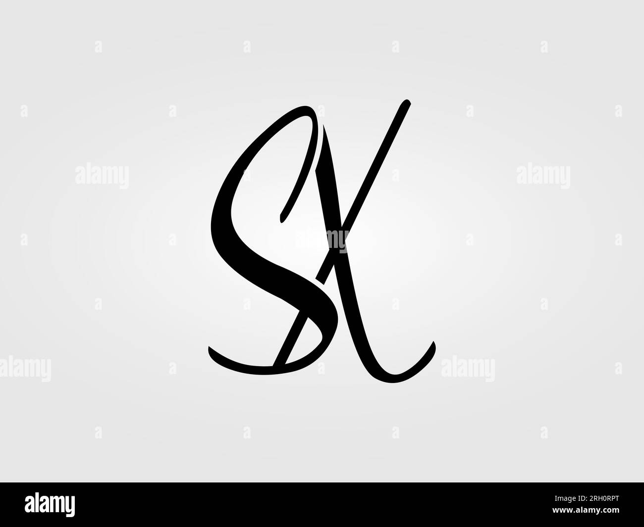 Initial SX letter Logo Design vector Template. Monogram, lettermark SX ...
