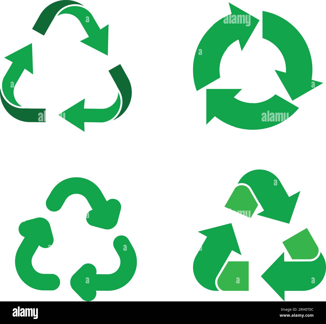 Recycle heart recycling symbol reuse Cut Out Stock Images & Pictures ...