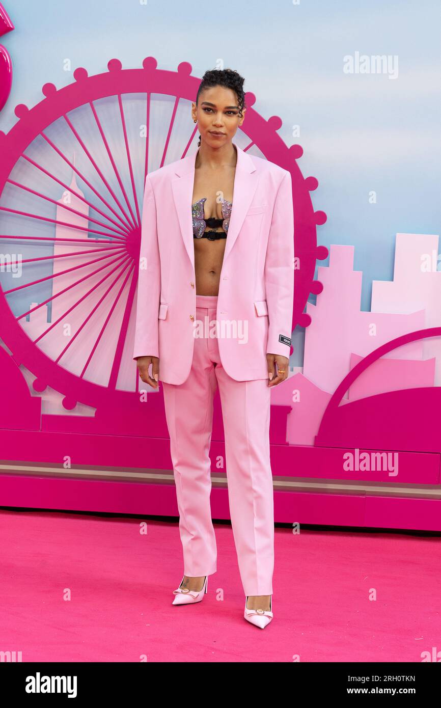 Celebs attend the European Premiere of Barbie in Leicester Square ...