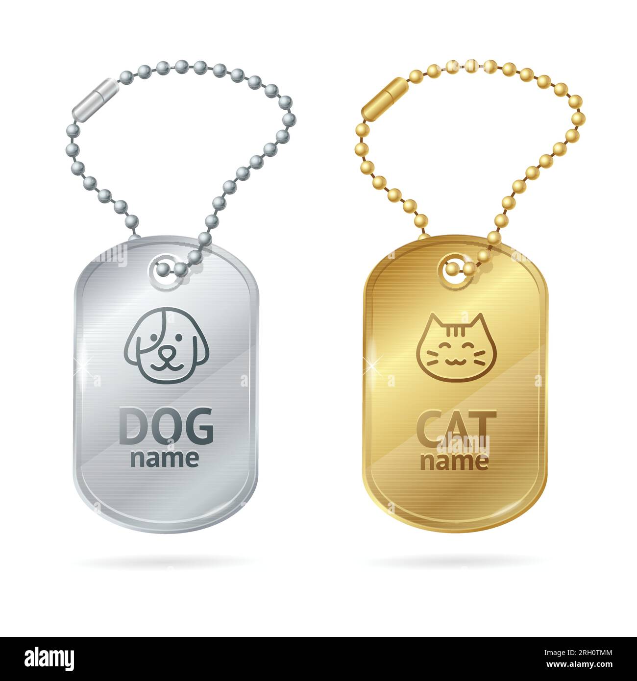 Chain id Stock Vector Images - Alamy