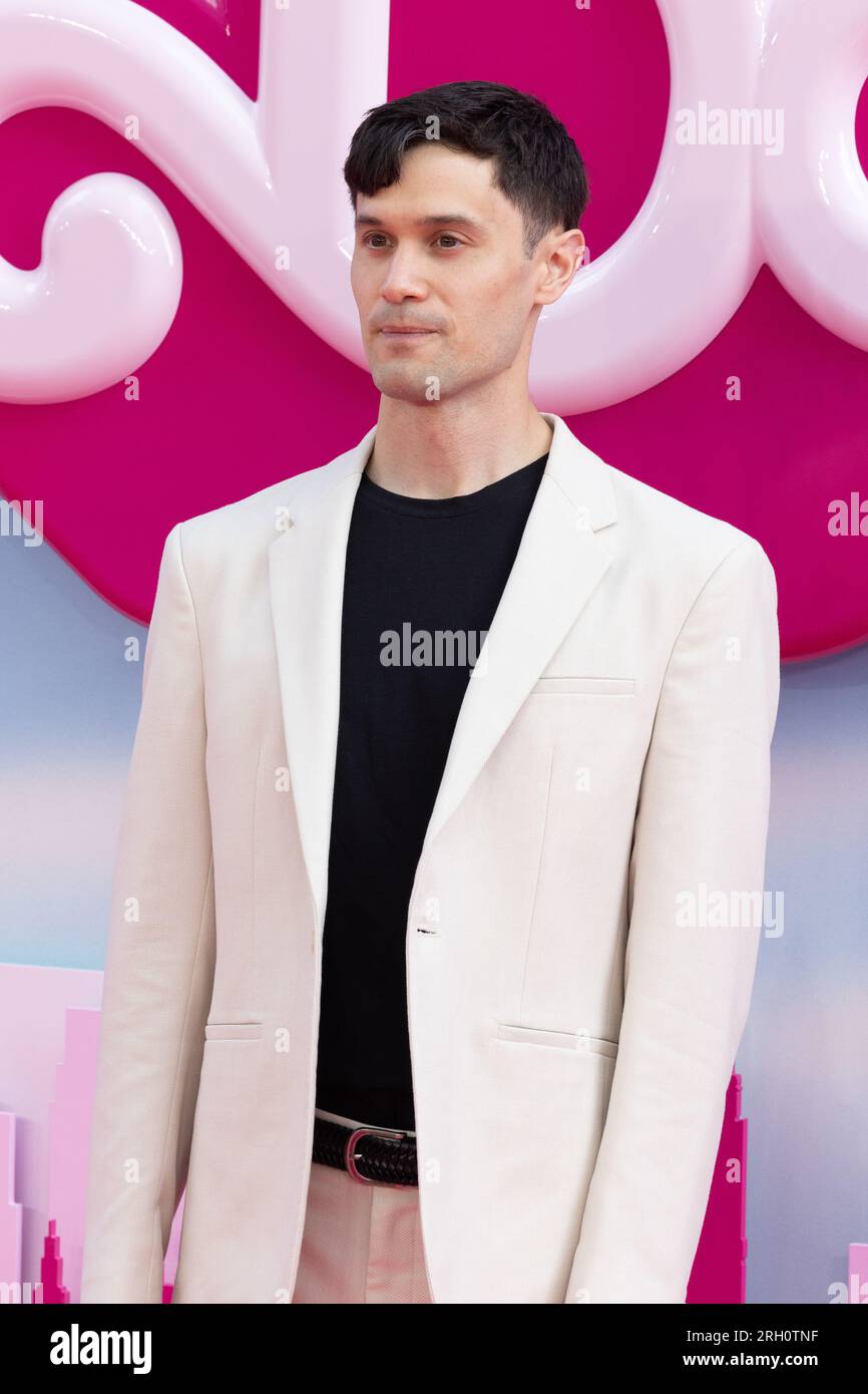Celebs attend the European Premiere of Barbie in Leicester Square Featuring: Andrew Leung Where ...