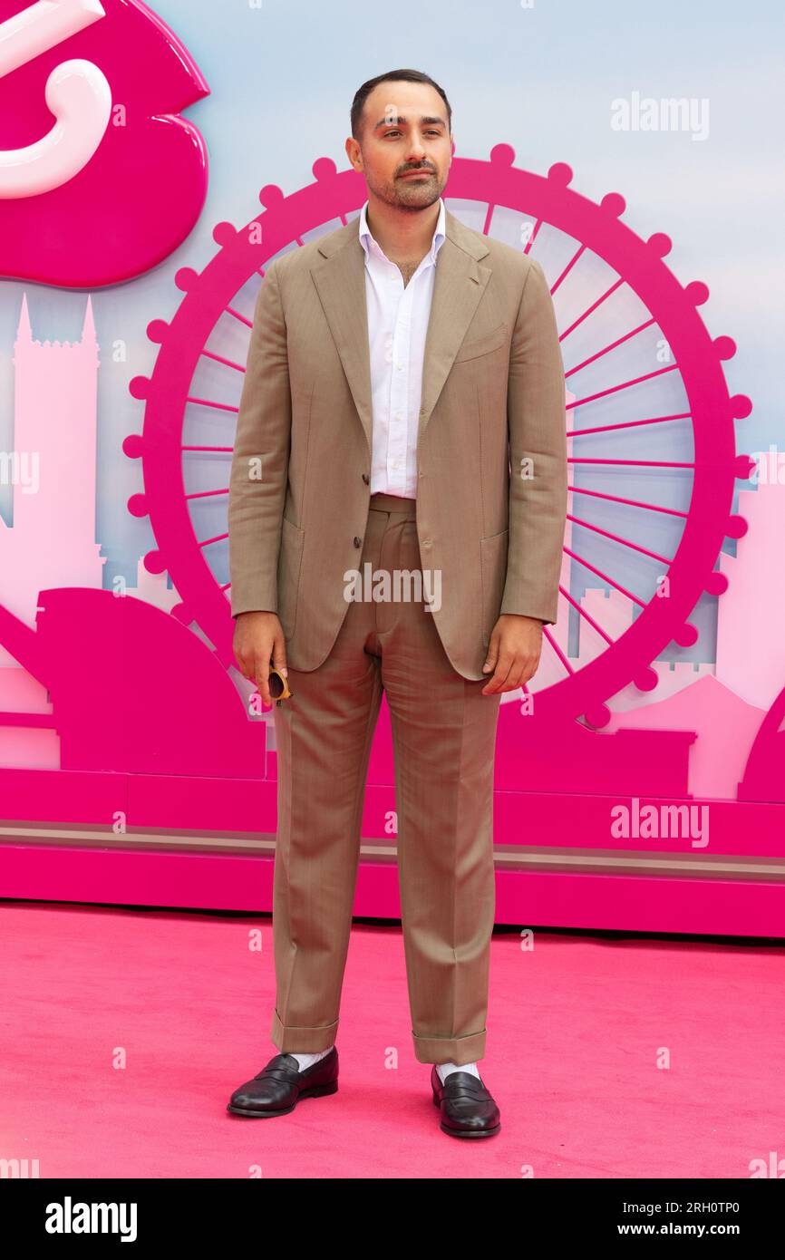 Celebs attend the European Premiere of Barbie in Leicester Square ...