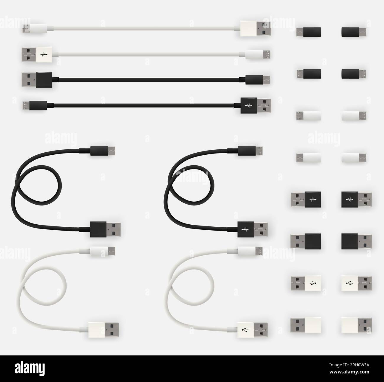 Smartphone ethernet cable Stock Vector Images - Alamy