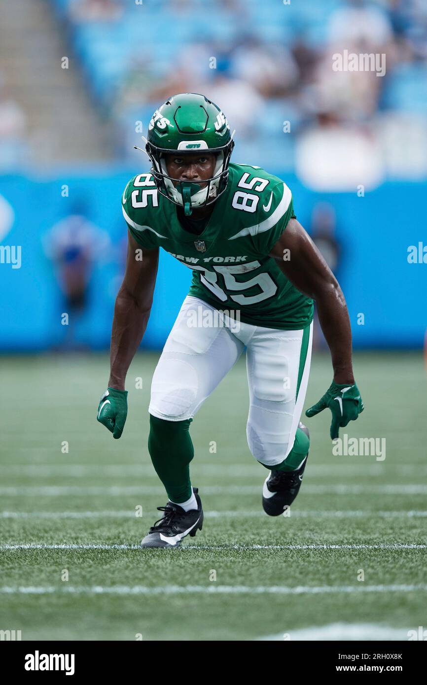 New York Jets wide receiver T.J. Luther (85) runs a route during an NFL ...