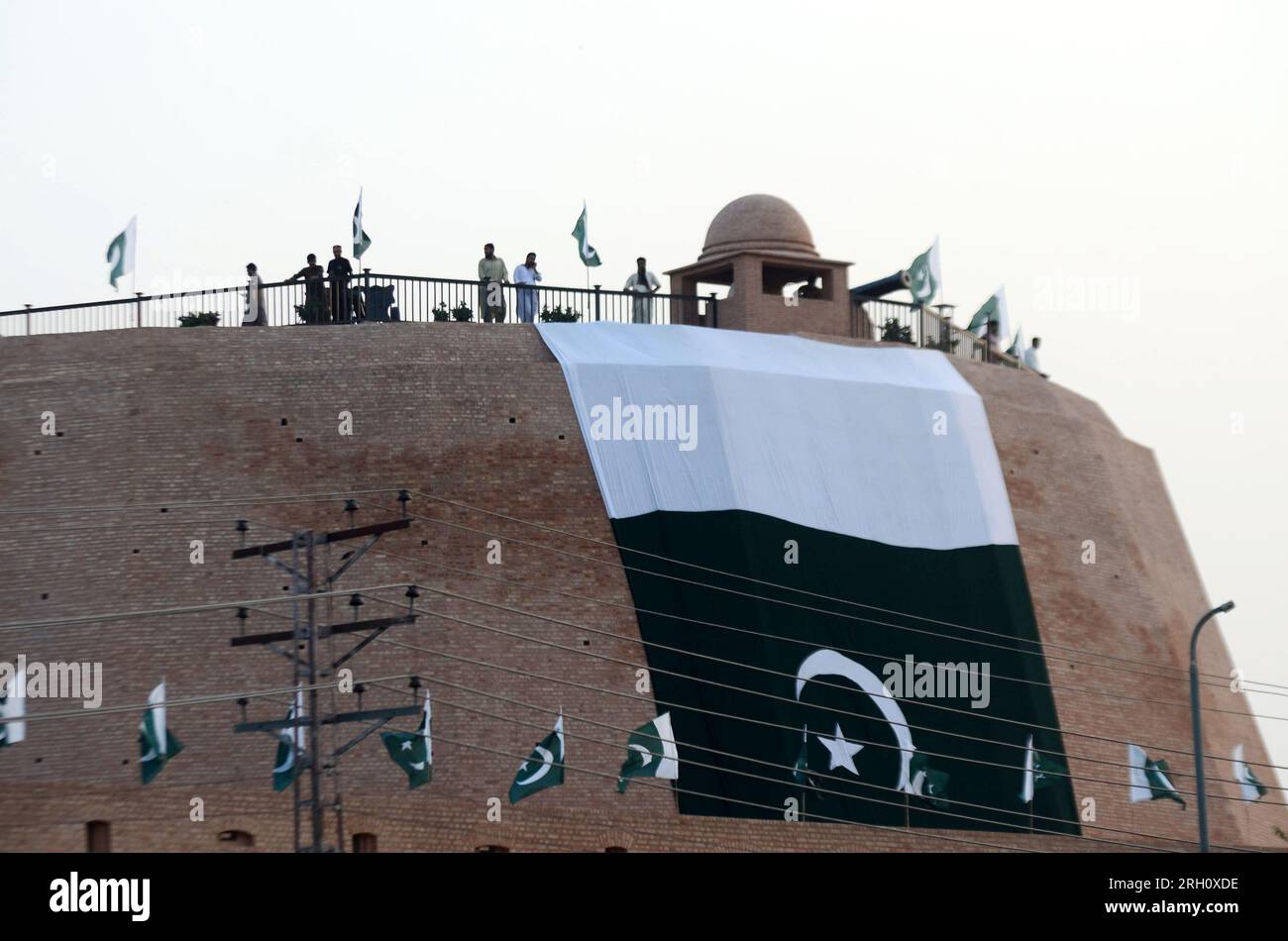 Peshawar, Peshawar, Pakistan. 12th Aug, 2023. People visit a market to ...