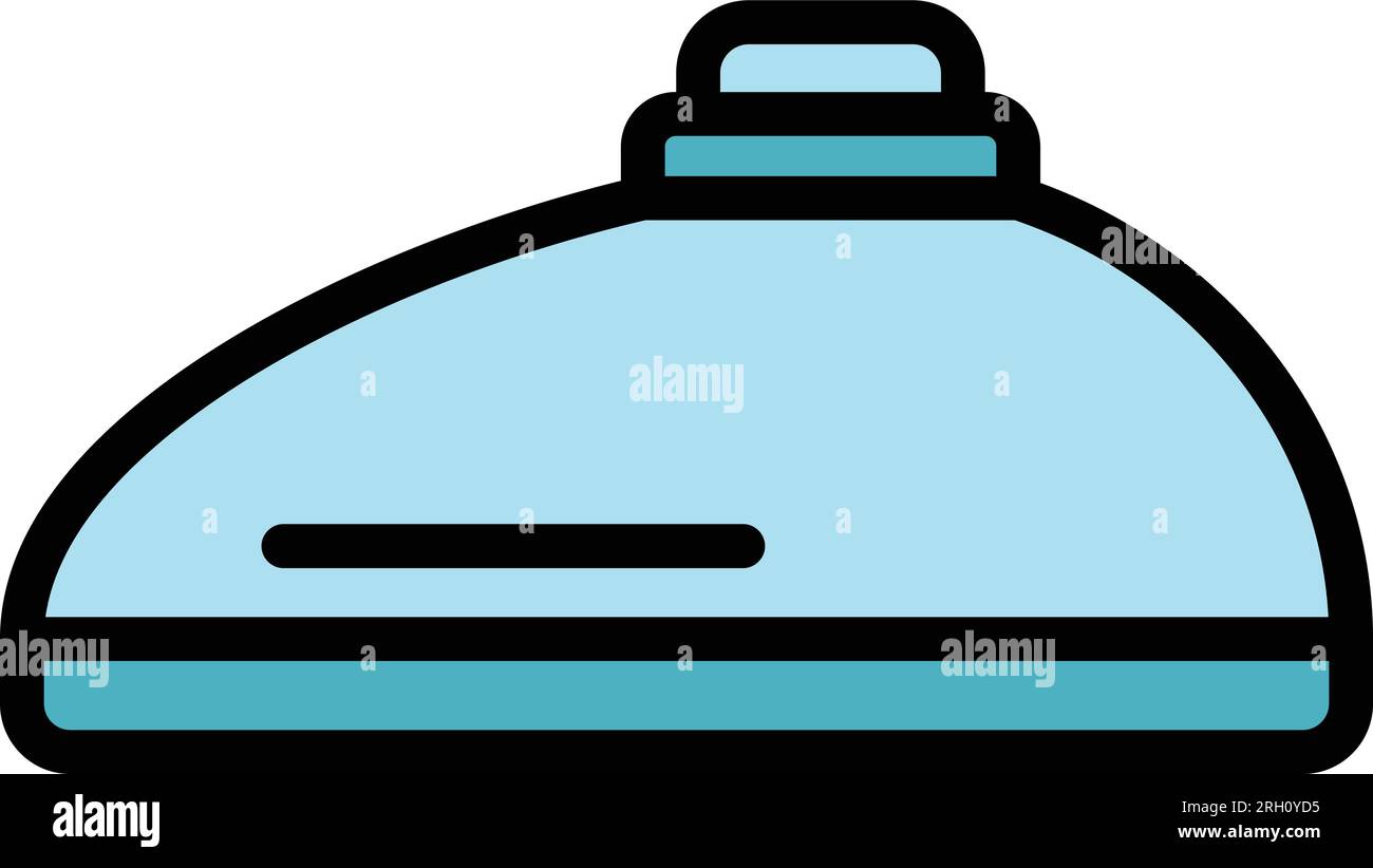Bike fuel tank icon outline vector. Biker equipment. Motor part color ...
