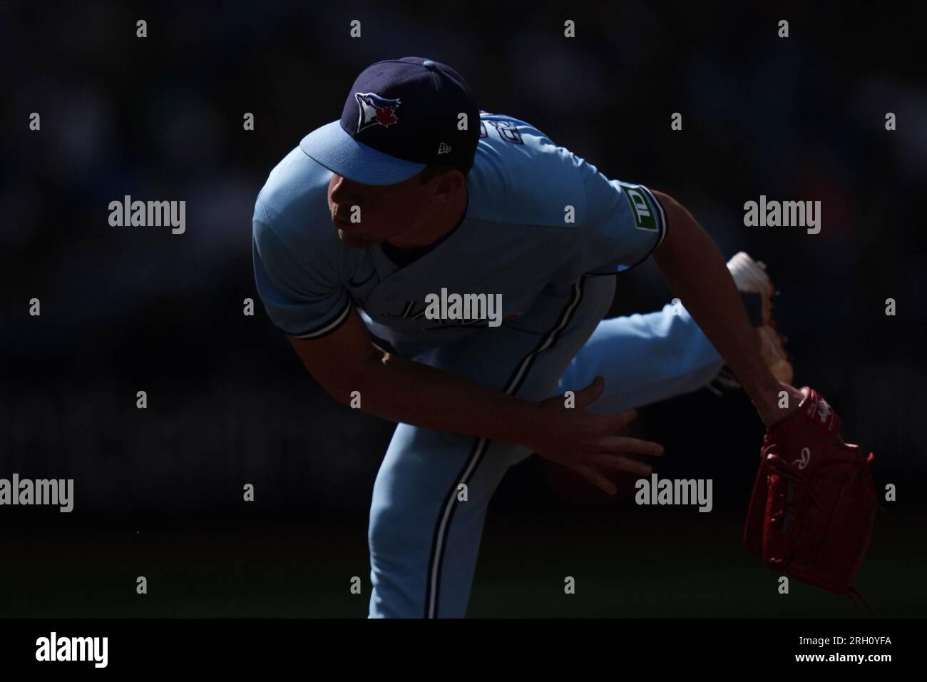 Toronto, Can. 12th Aug, 2023. Toronto Blue Jays starting pitcher Chris ...