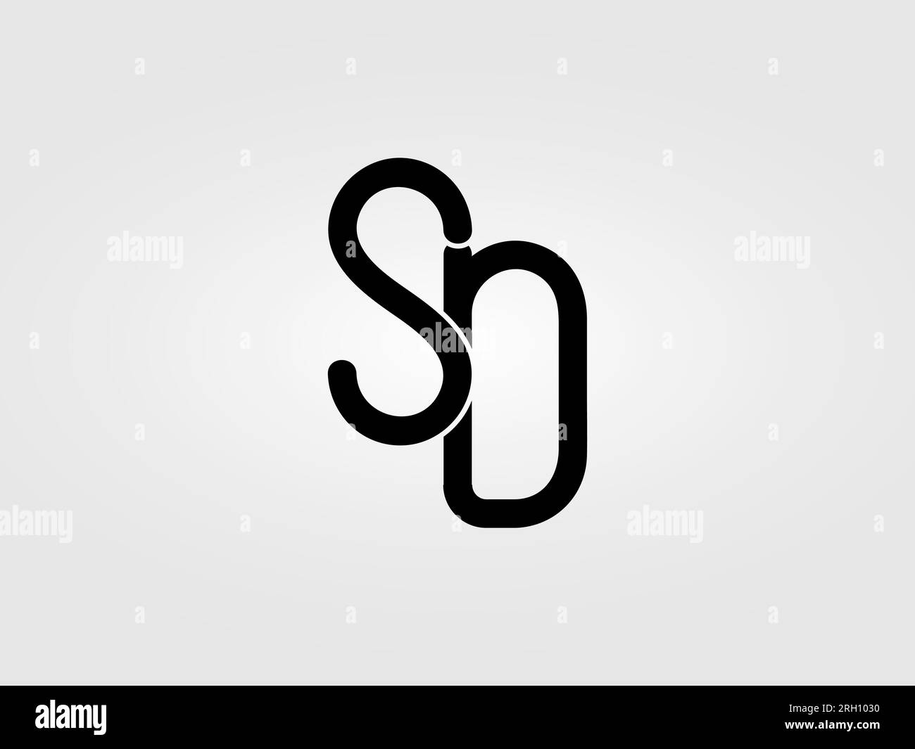 Initial SD letter Logo Design vector Template. Monogram, lettermark SD ...