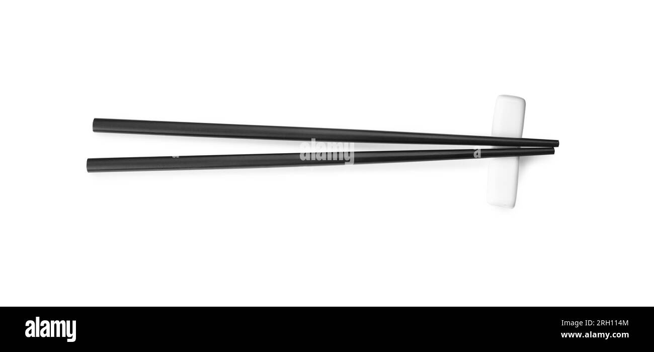 Chopsticks at rest Black and White Stock Photos & Images - Alamy