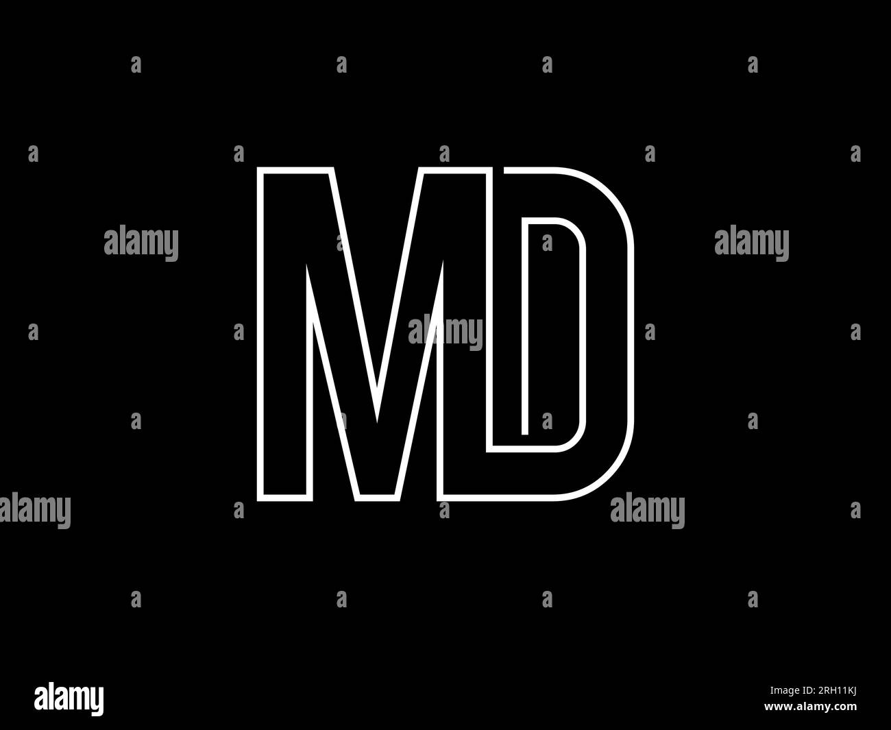 Initial MD letter Logo Design vector Template. Monogram or letter mark ... Initial MD letter Logo Design vector Template. Monogram or letter mark ...