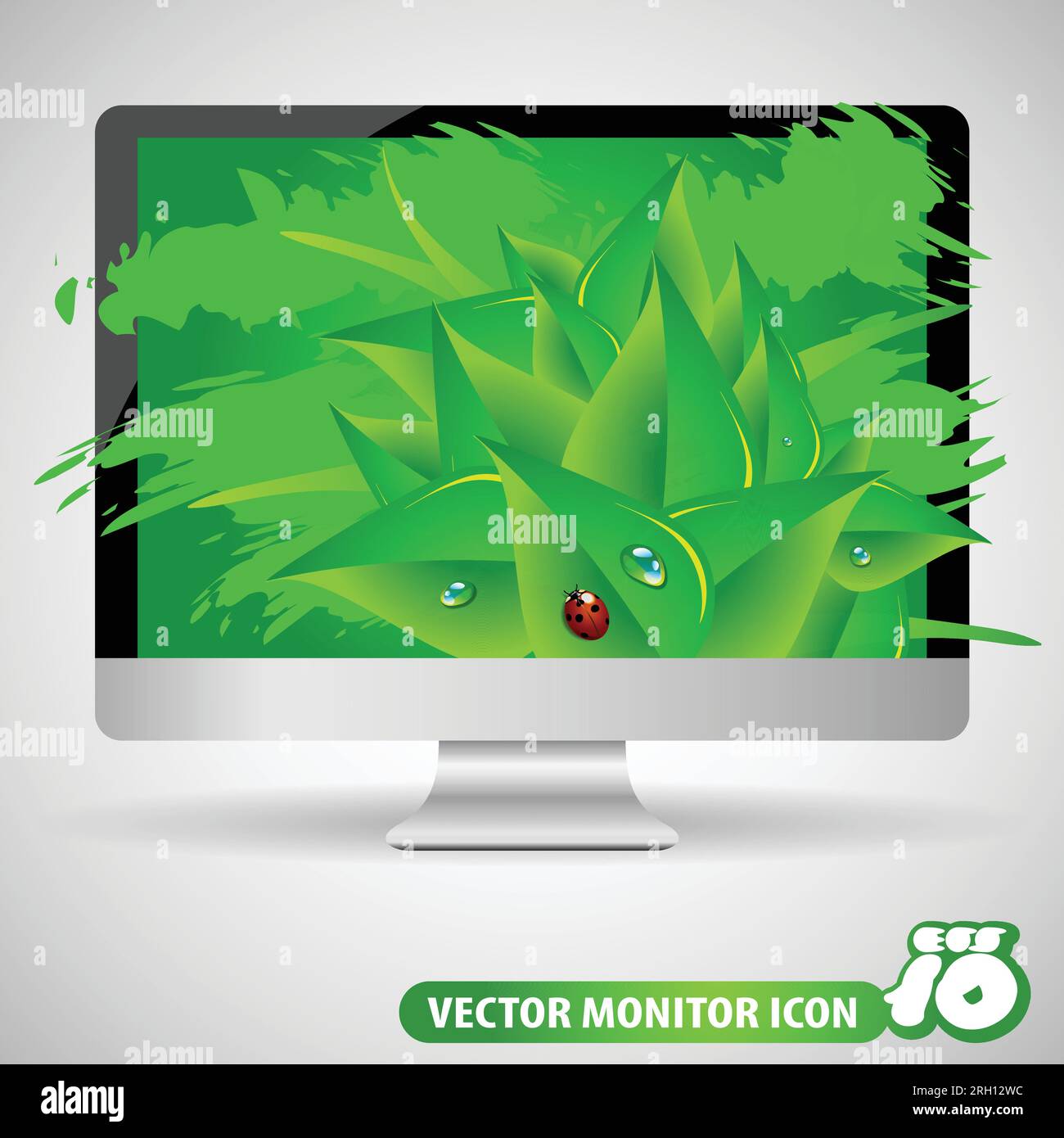 Environmental monitor Stock Vector Images - Alamy