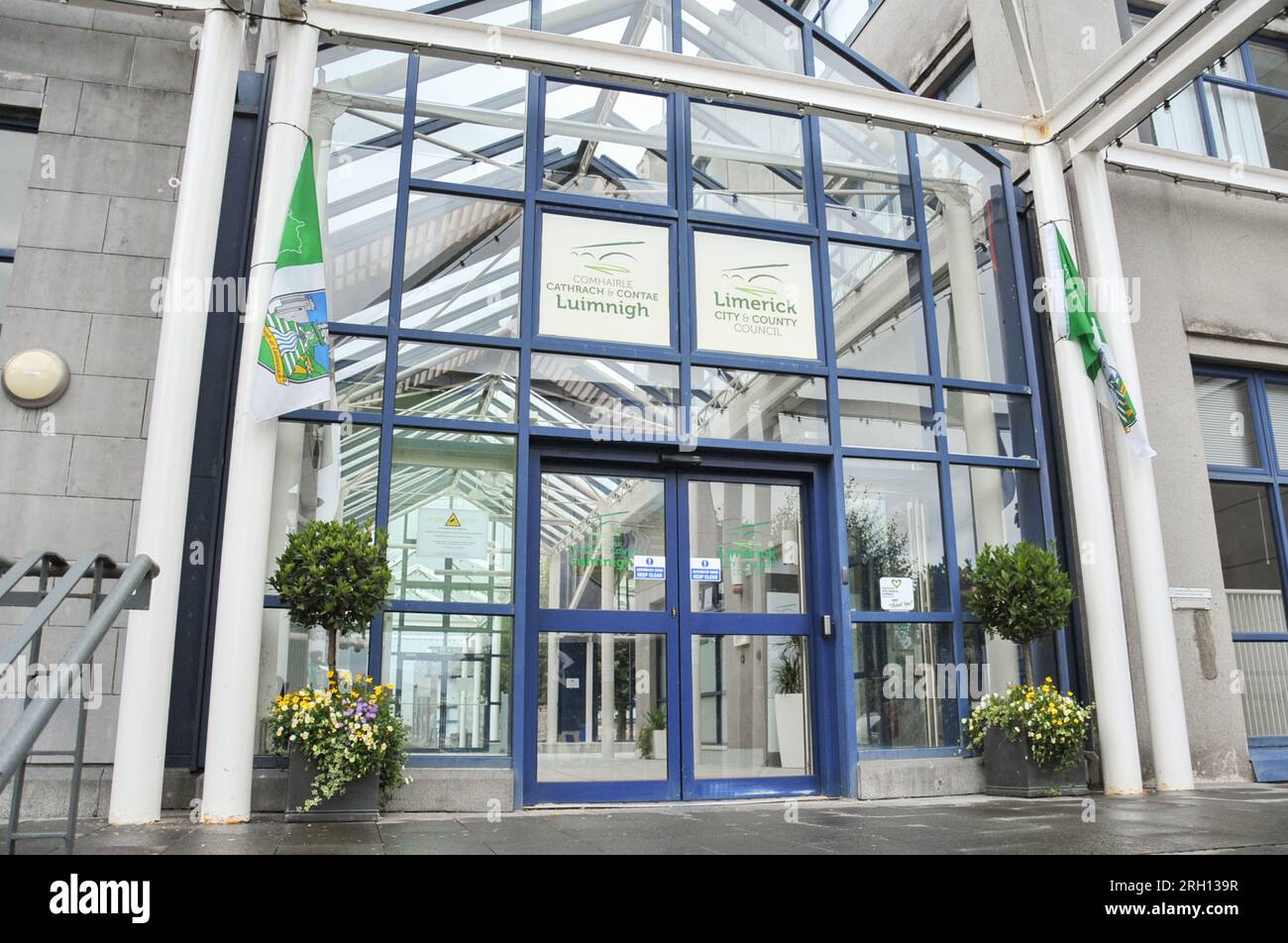 Limerick city Council. Limerick. Ireland Stock Photo - Alamy