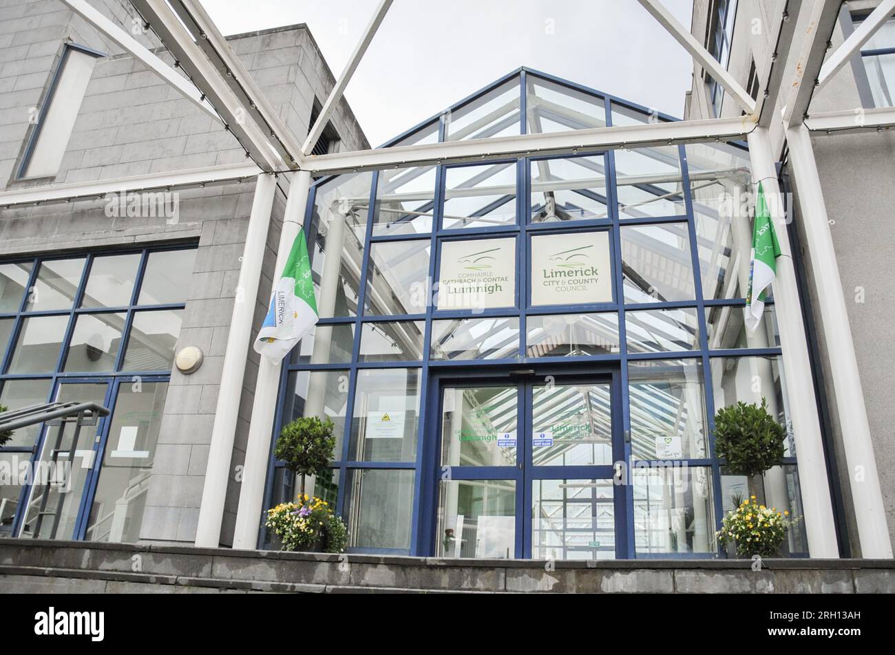 Limerick city Council. Limerick. Ireland Stock Photo - Alamy