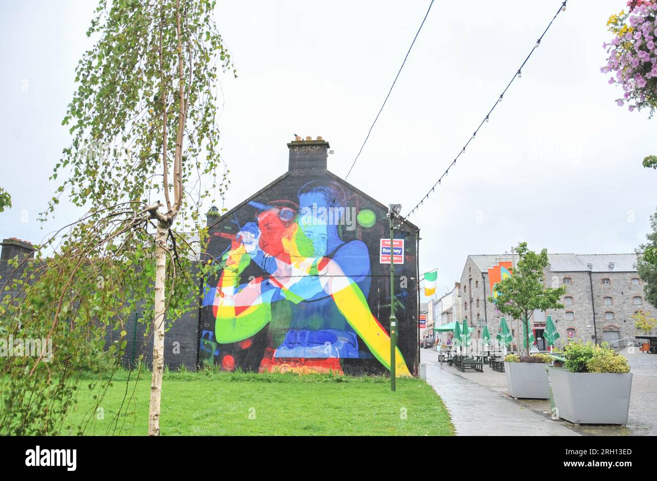 Street art in Limerick city. Ireland Stock Photo - Alamy