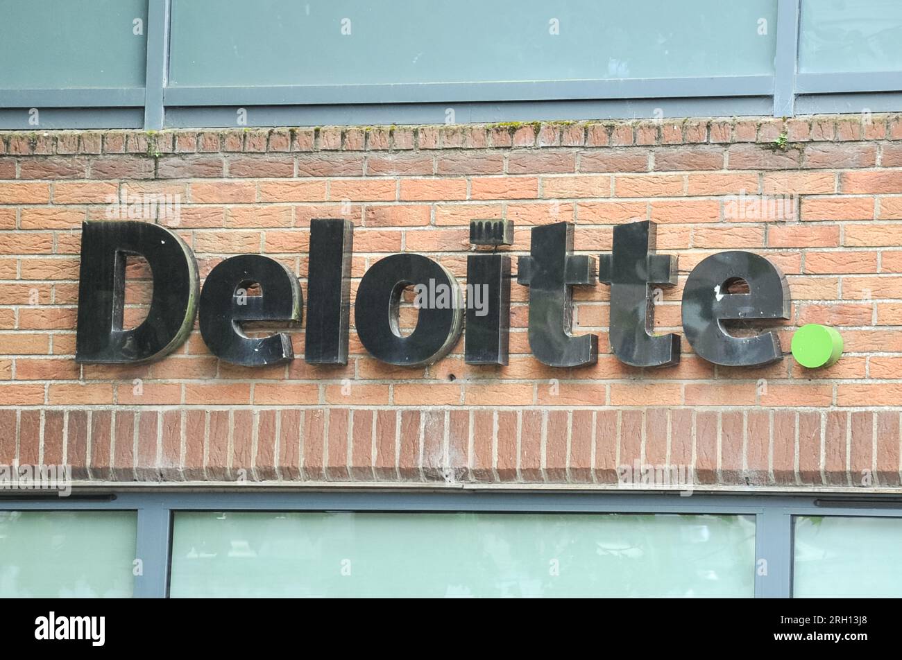 Deloitte company signage hi-res stock photography and images - Alamy