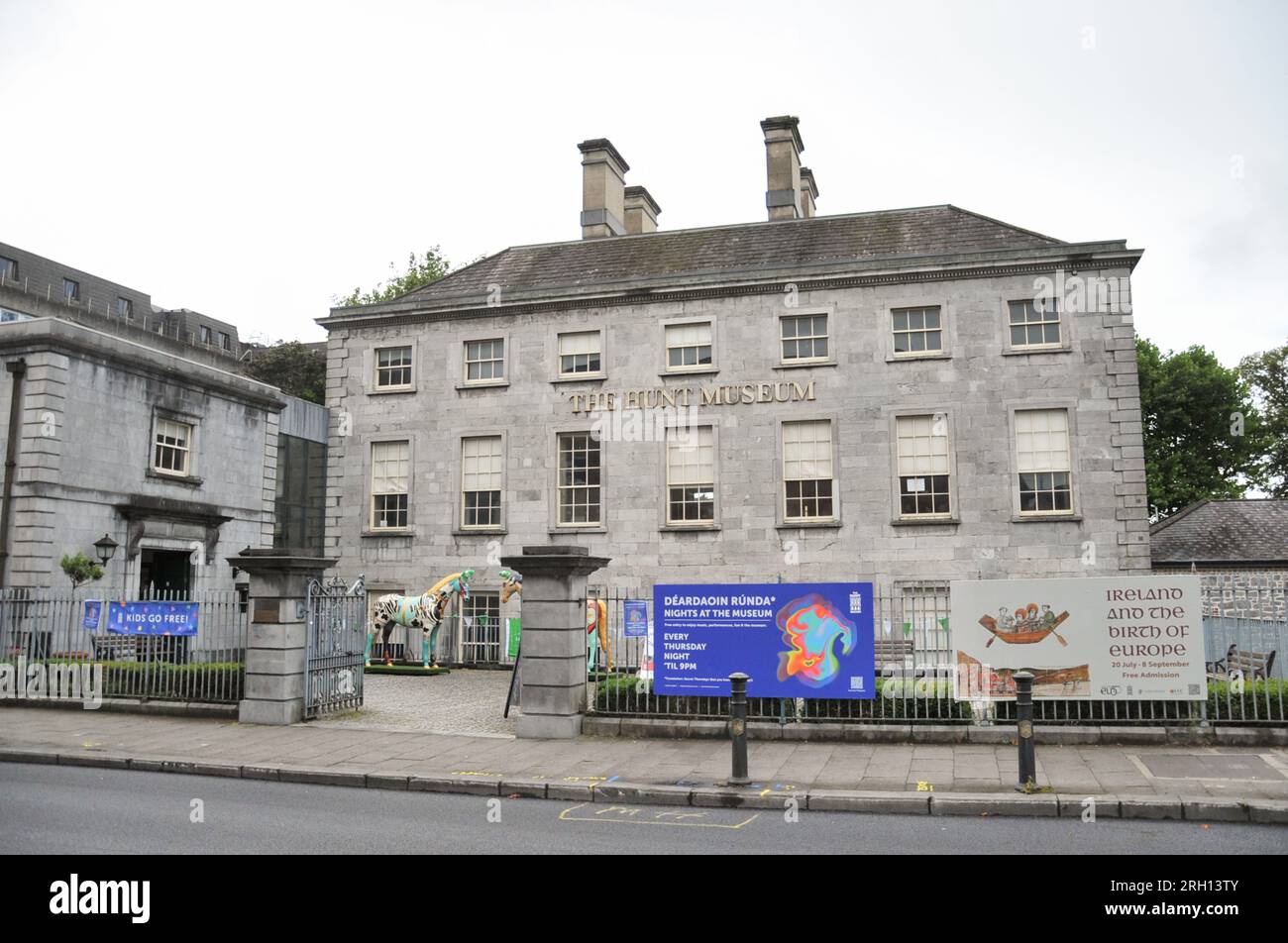 The Hunt Museum, Limerick city. Ireland Stock Photo - Alamy