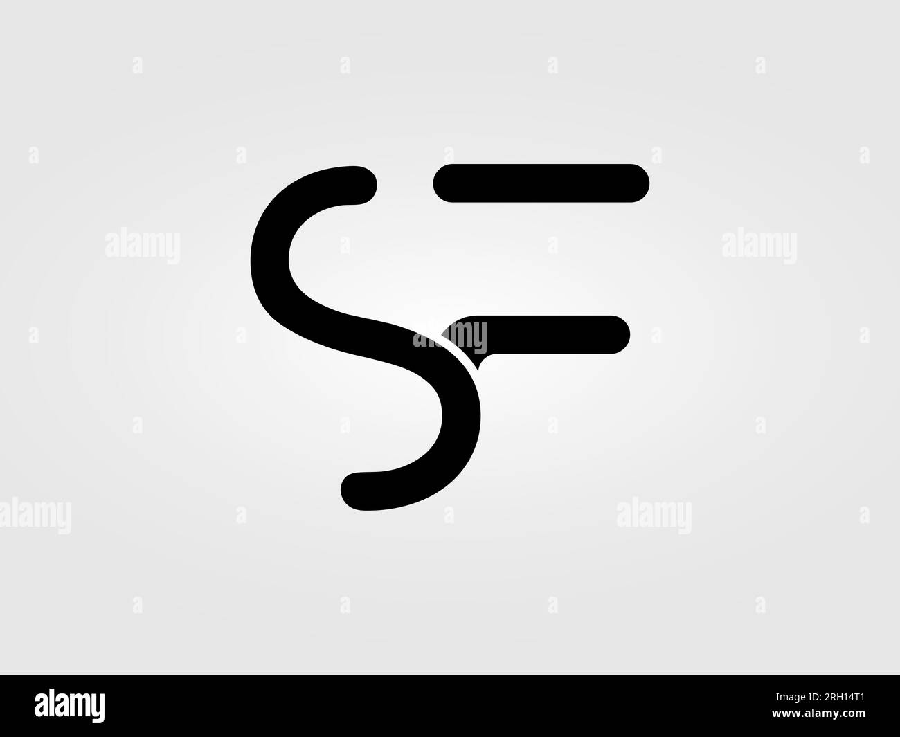 Initial SF letter Logo Design vector Template. Monogram, lettermark SF logo Design Stock Vector ...