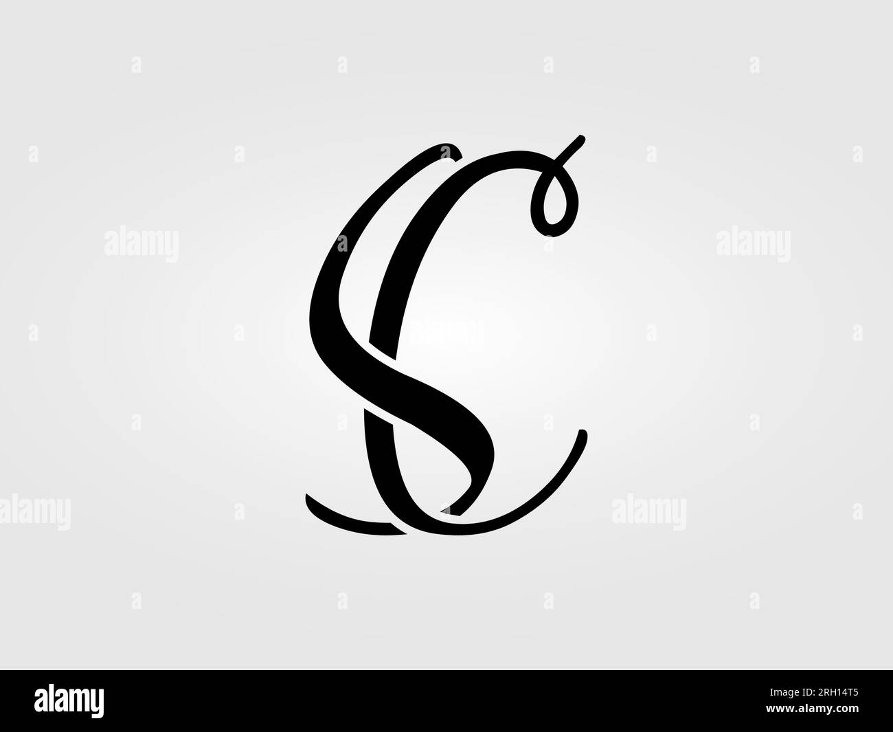 Initial SC letter Logo Design vector Template. Monogram, lettermark SC logo Design Stock Vector ...