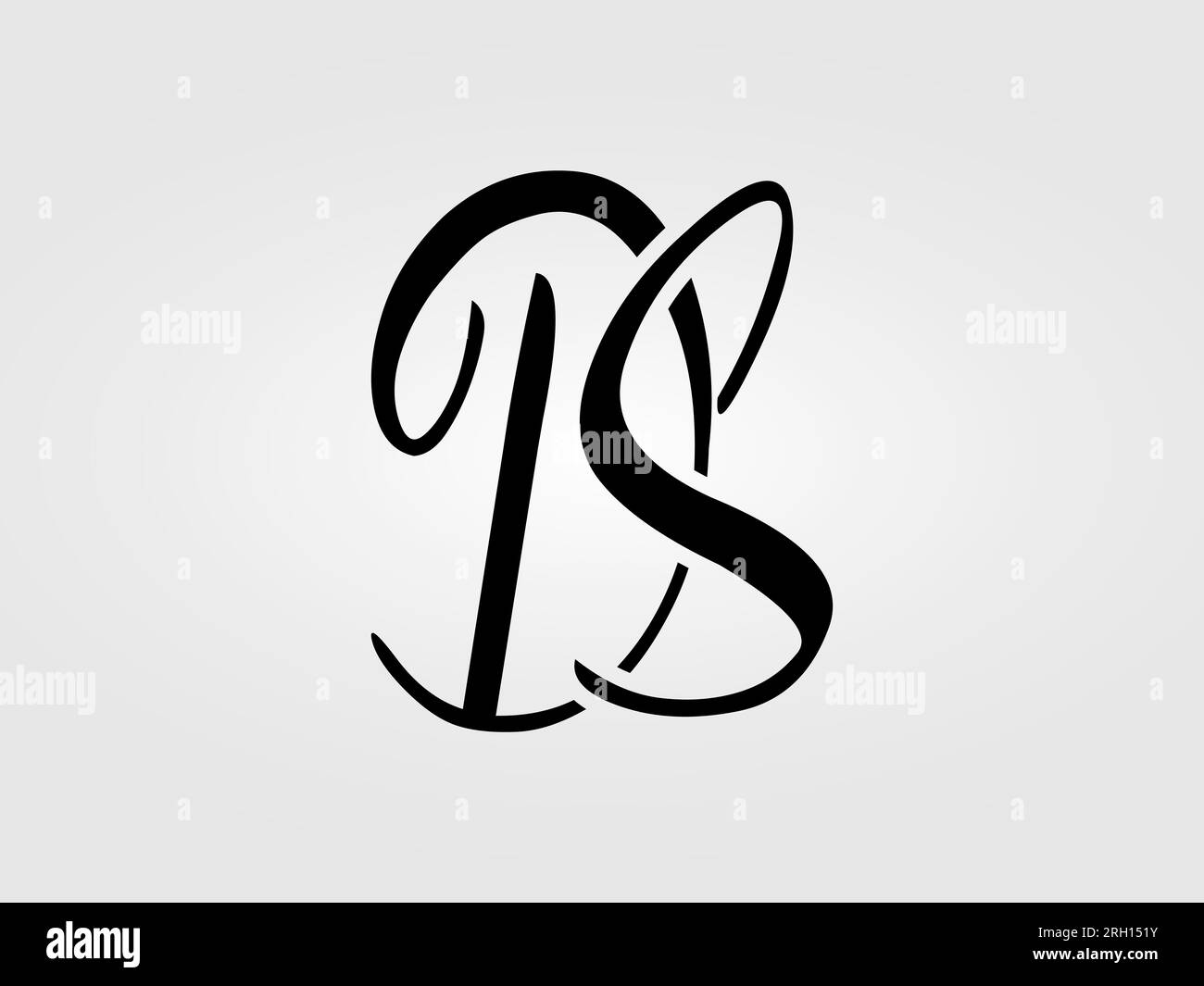 Initial DS letter Logo Design vector Template. Monogram, lettermark DS ...