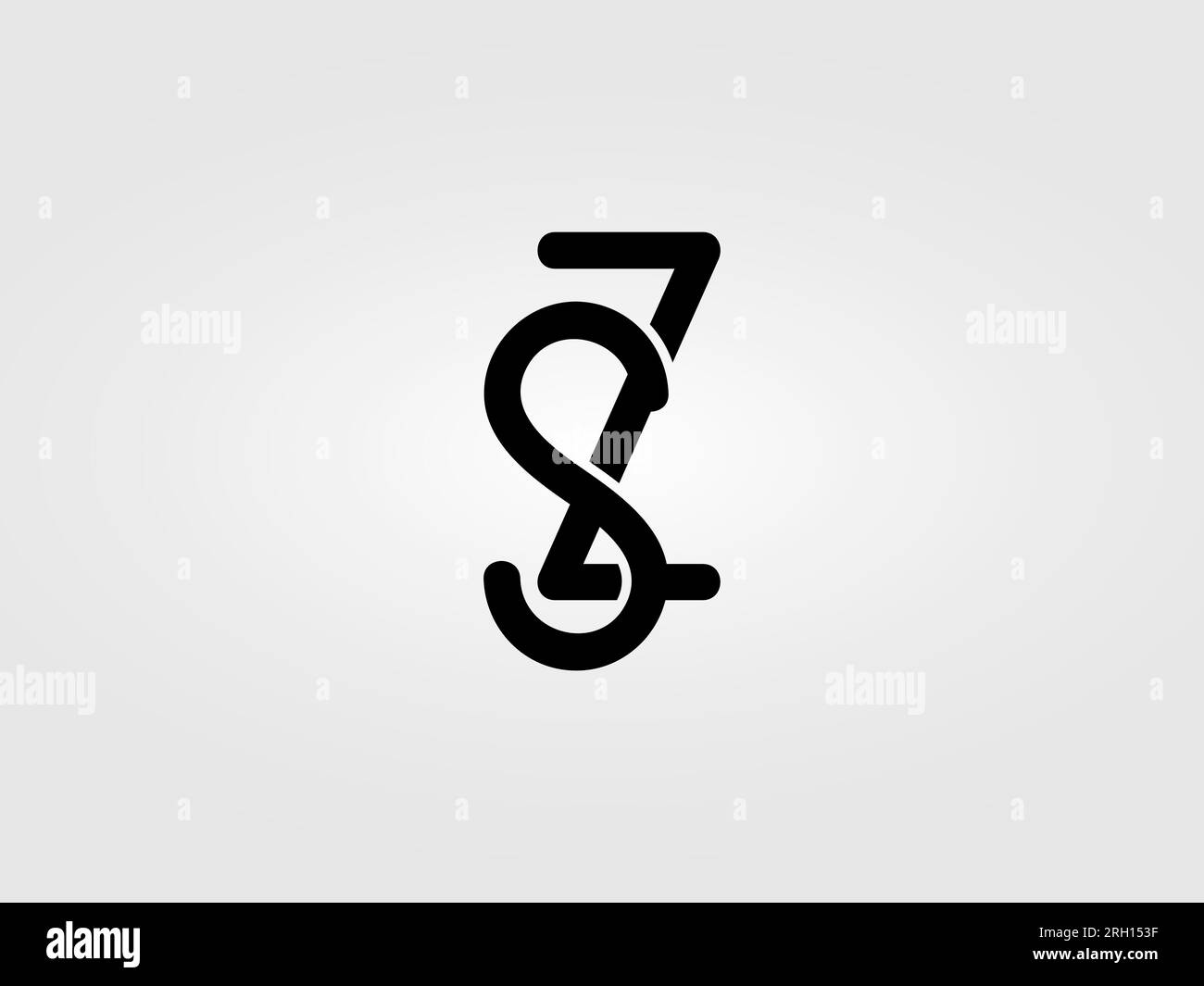 Initial SZ letter Logo Design vector Template. Monogram, lettermark SZ ...